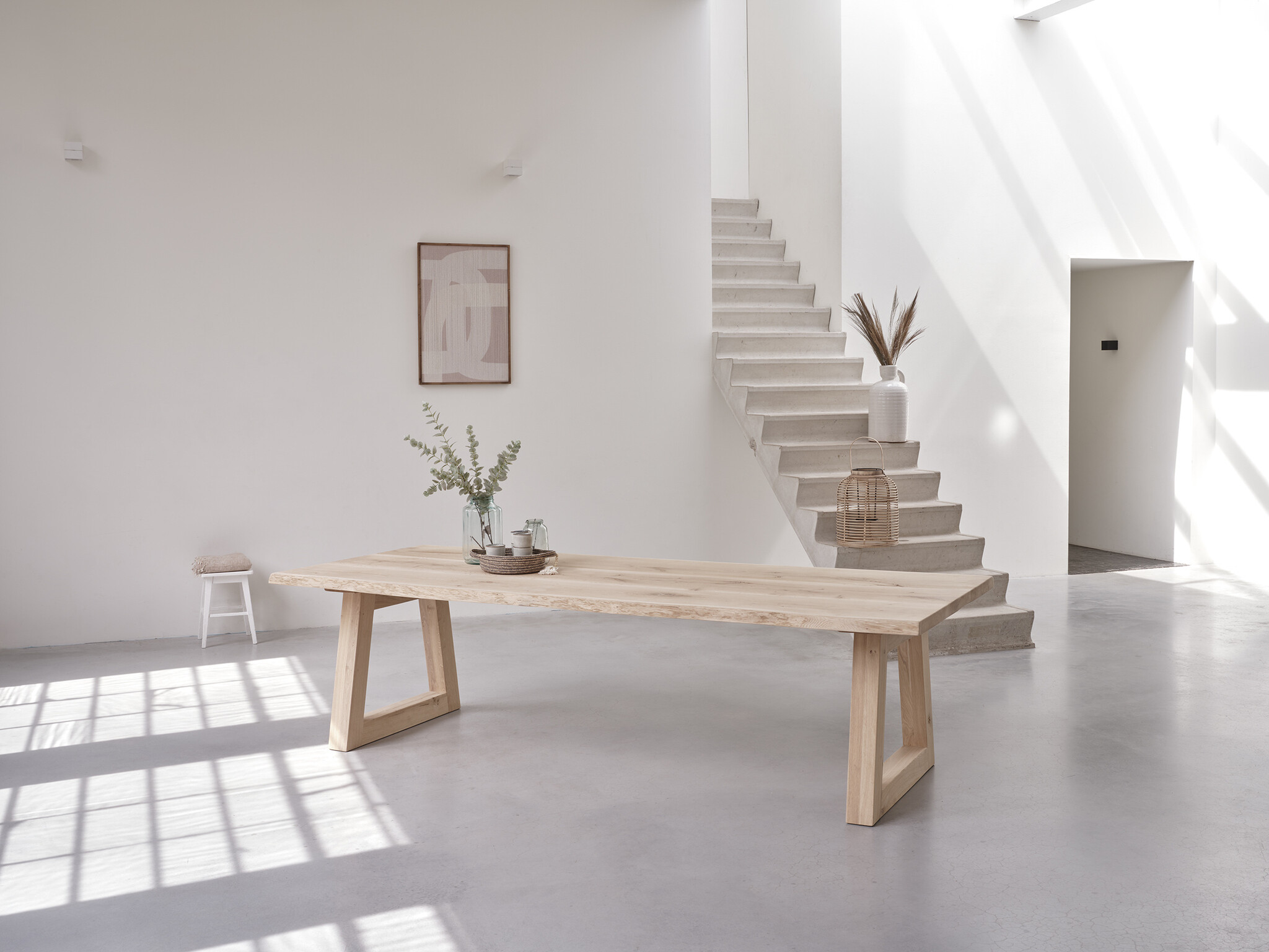 Robust tables - Trapezium - Oldwood - The home furnishings store ...