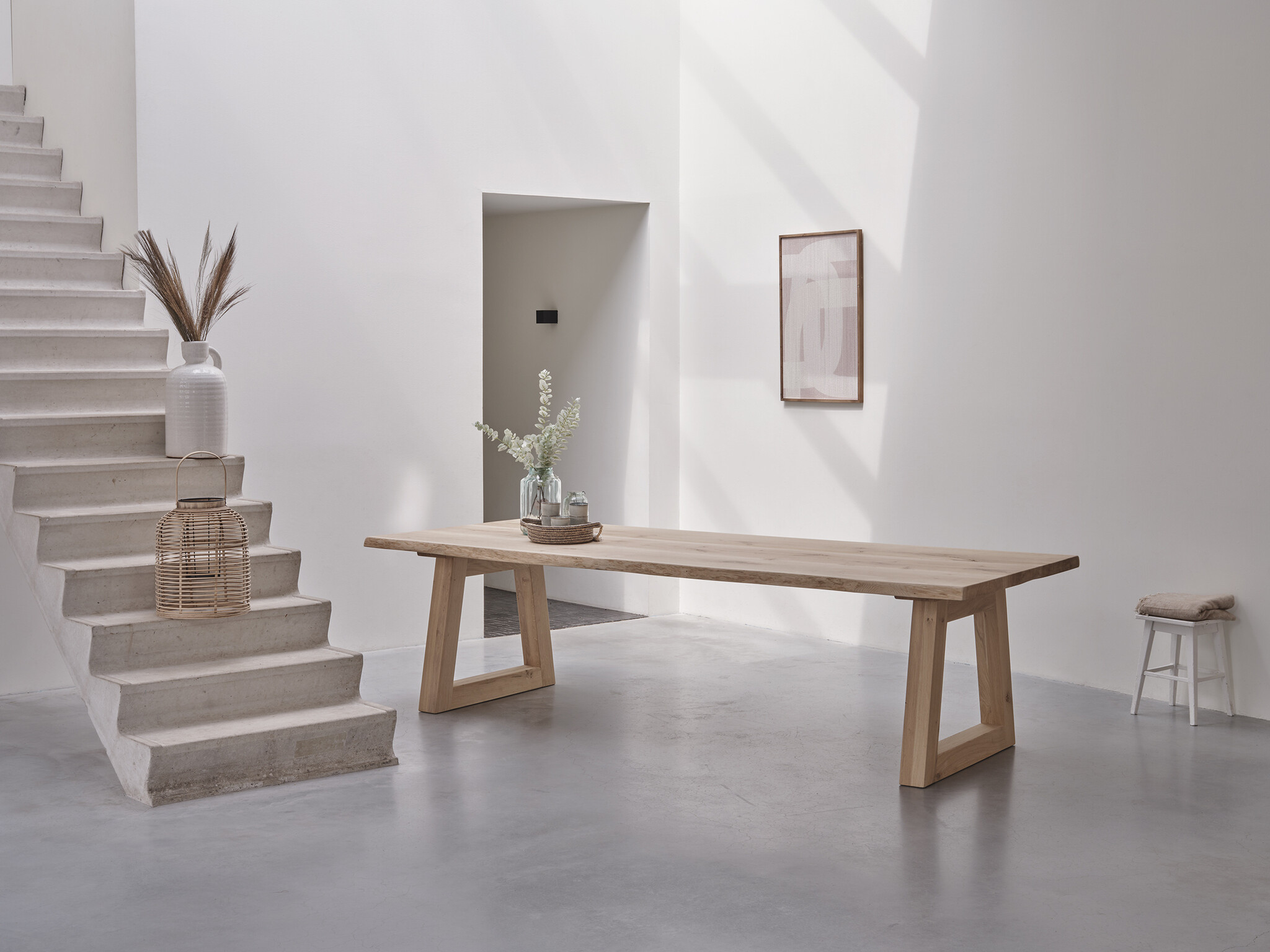 Robust tables - Trapezium - Oldwood - The home furnishings store ...