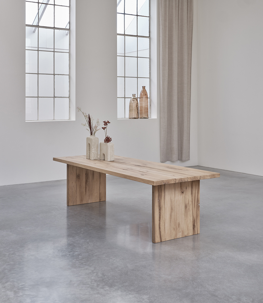 Robuuste tafel - Berlijn - Oldwood - De woonwinkel - Oldwood de Woonwinkel