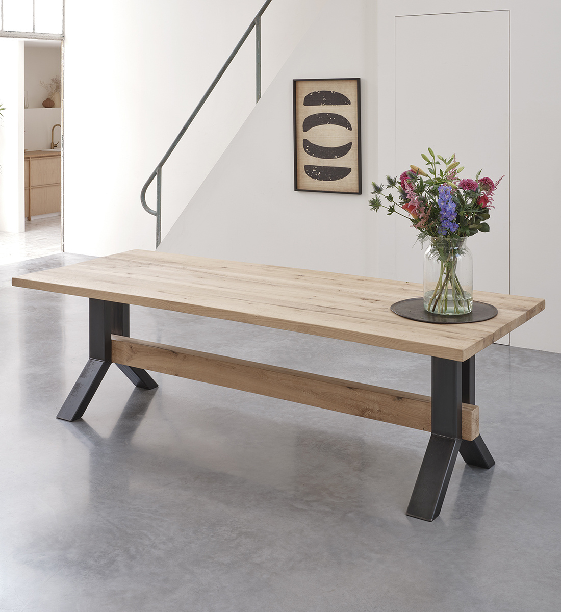 Tafel op maat gemaakt - eiken tafels - Haarlem - Oldwood de Woonwinkel