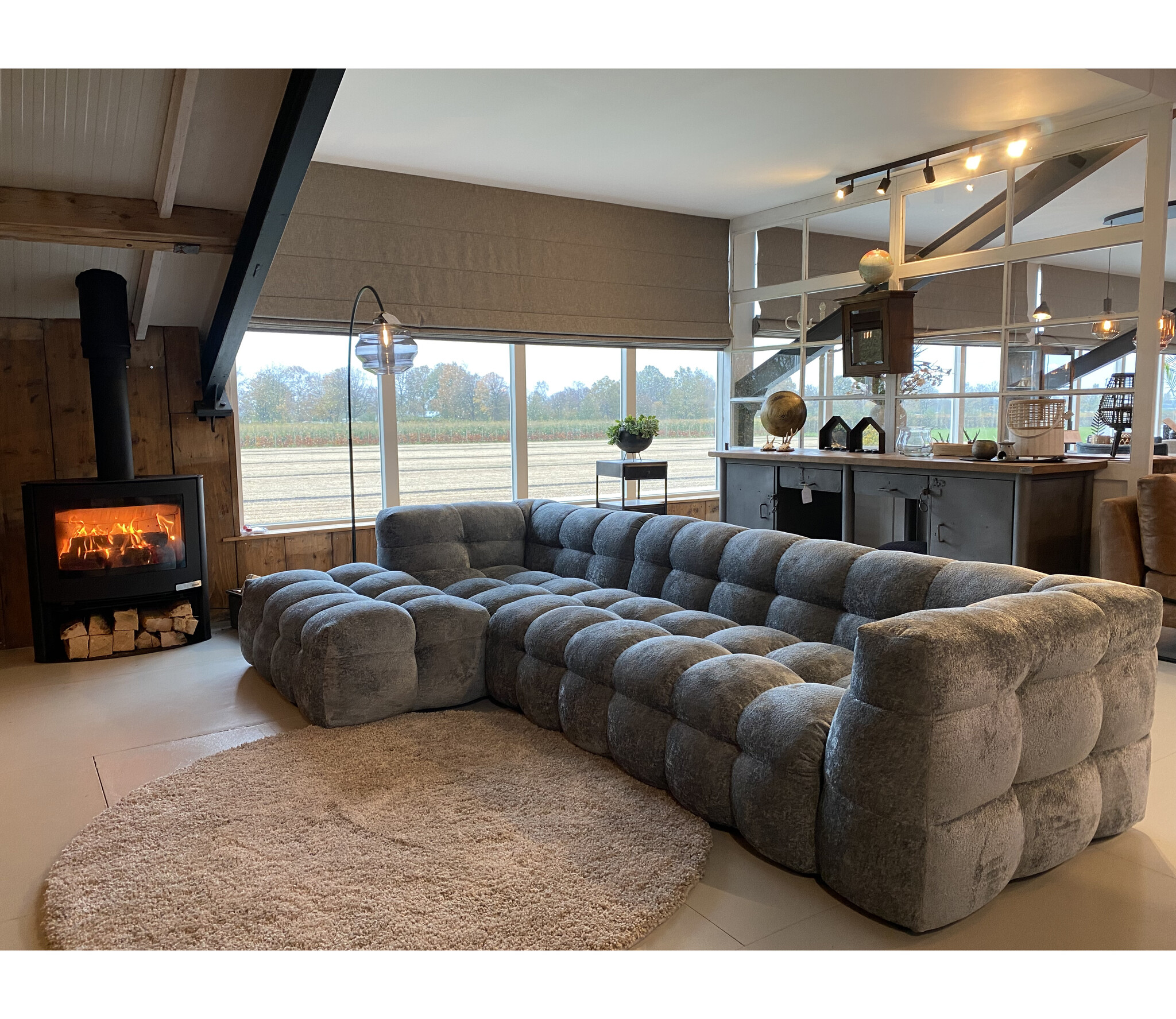 Bubbel bank Milou 3 zits + lounge - Diverse opstellingen en kleuren ...