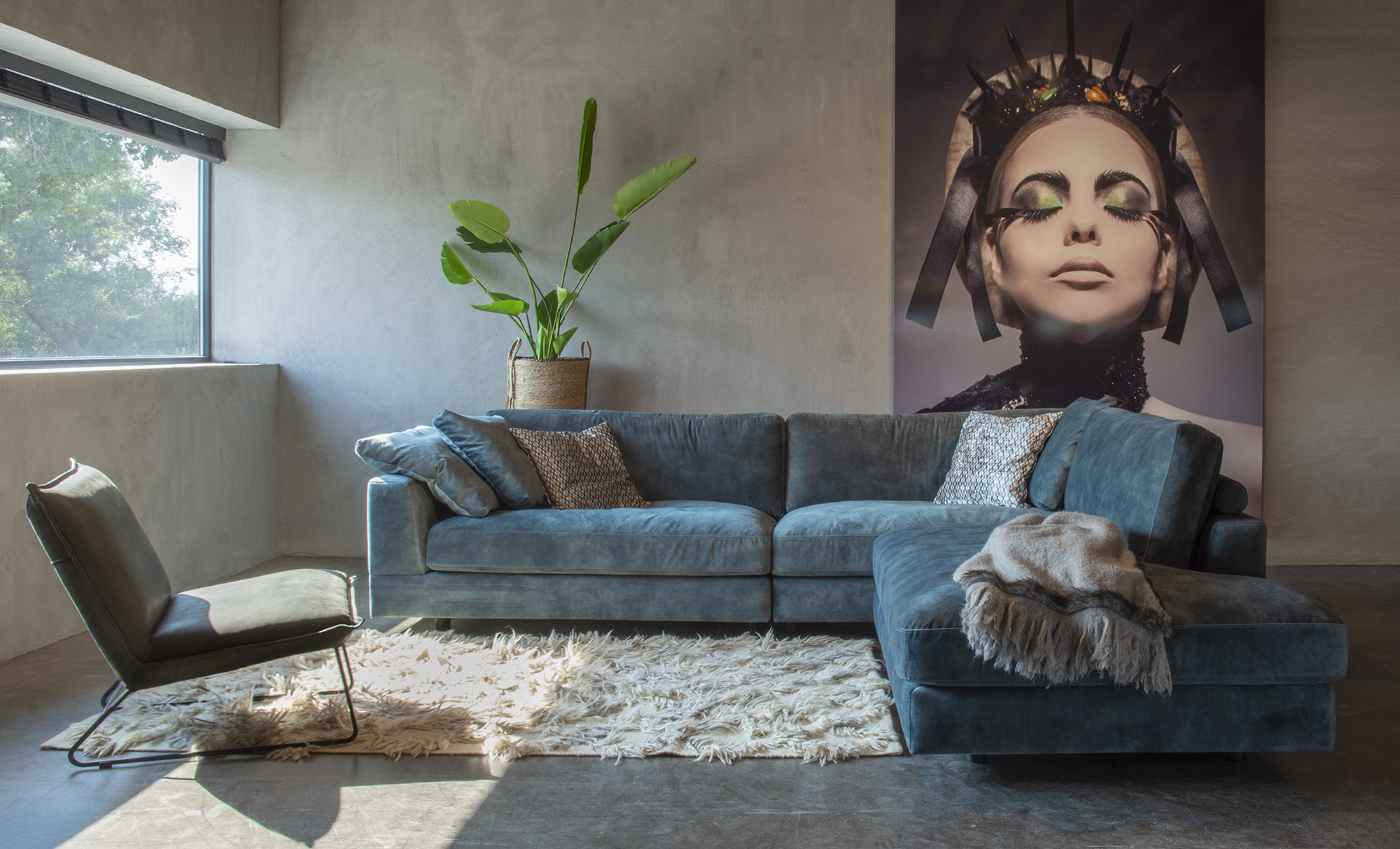 4 zits bank Het Anker - Loungebank Fargo - Snel Leverbaar - Oldwood de ...