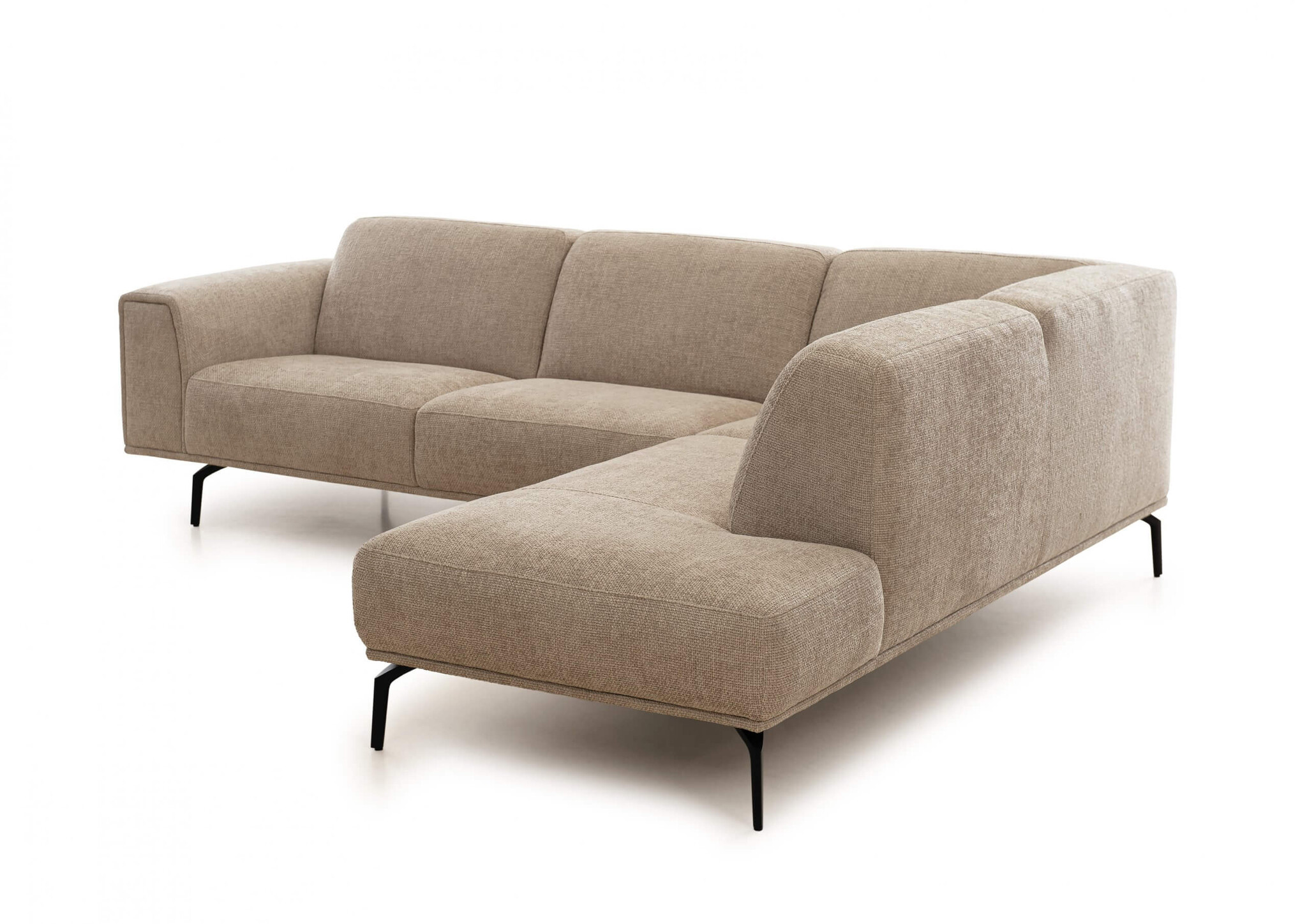 Lounge sofa Shadow - Sofa with round shape - Create your own Het Anker ...