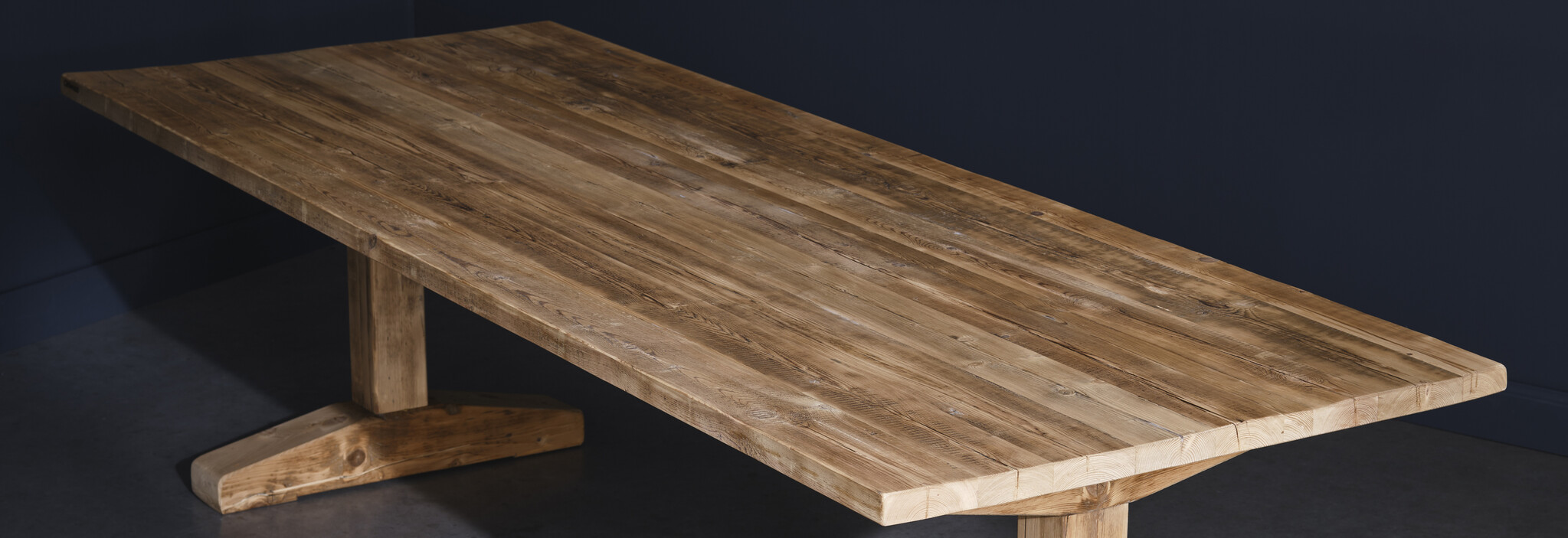 Dining table Utrecht - Robust old wood - Competitively priced - Oldwood ...