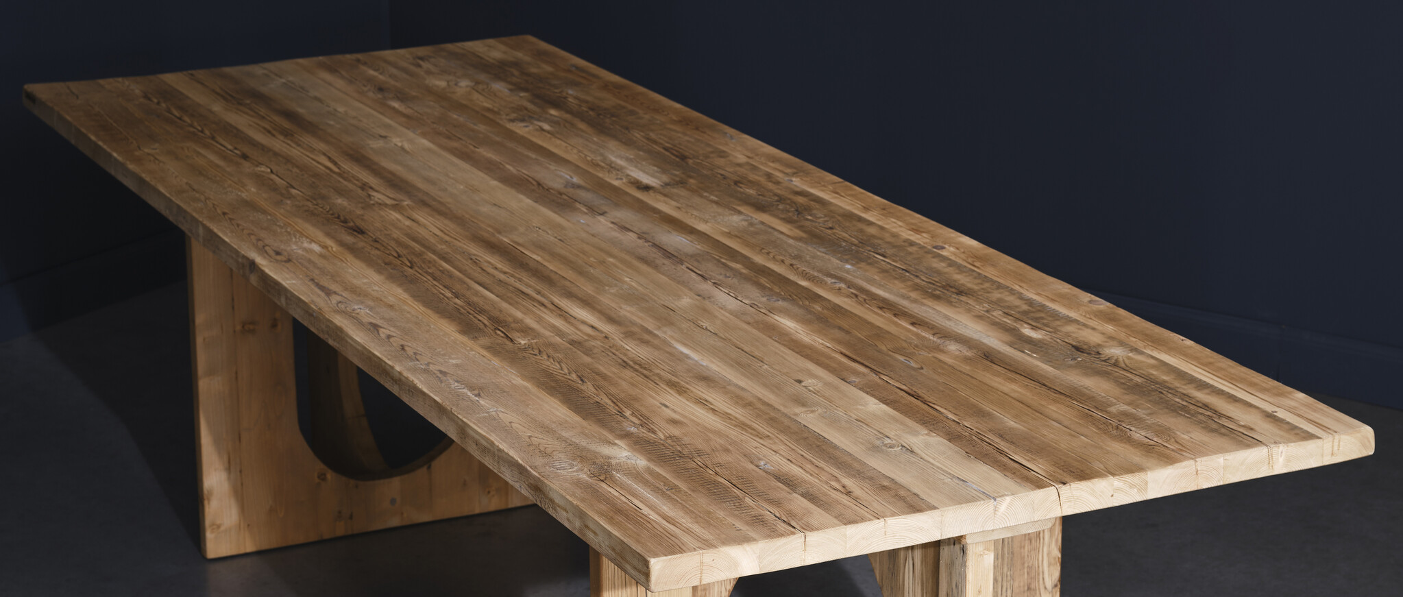 Dining table Laren - Sustainable and robust old wood - Handmade ...