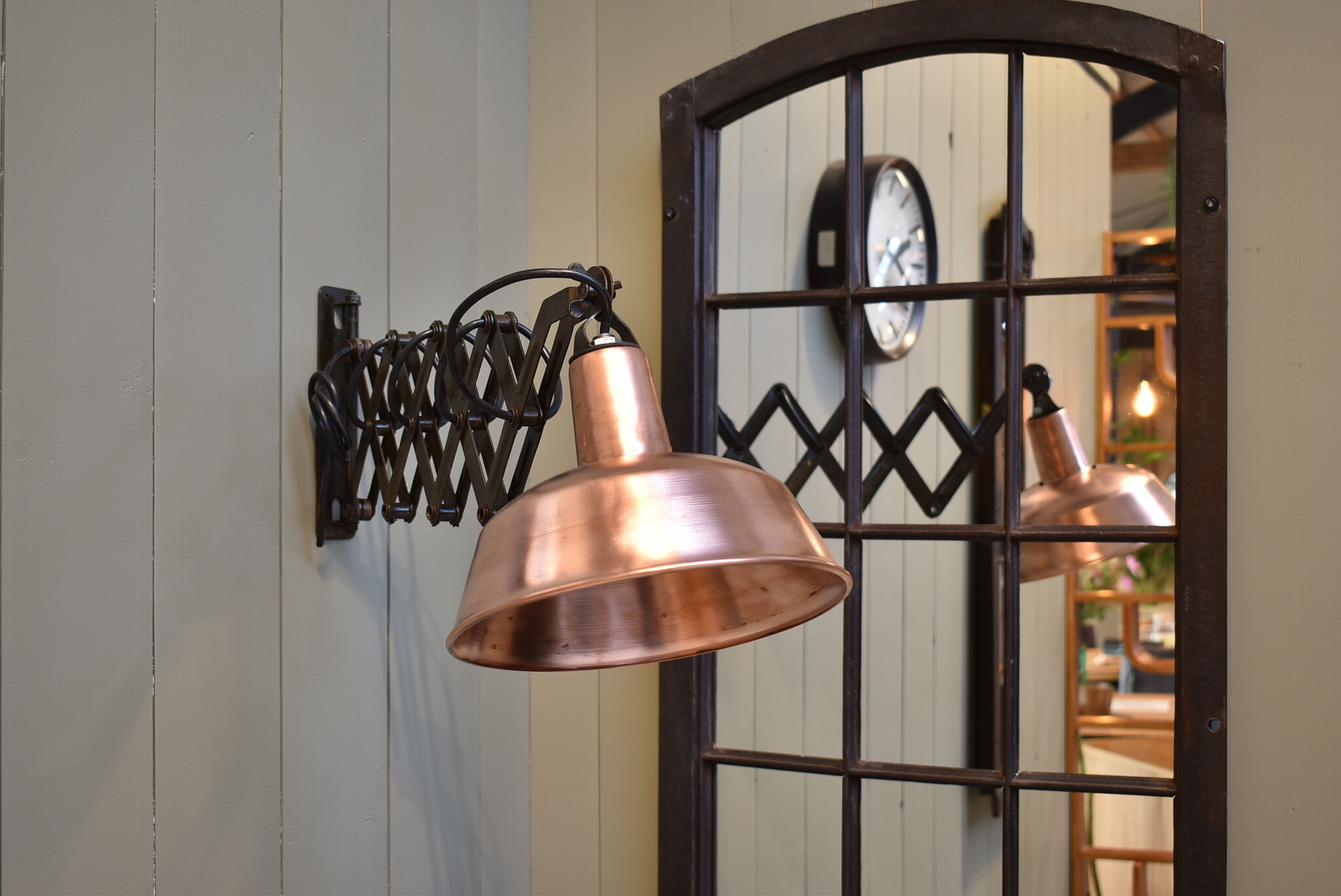 Oldwood industrial copper wall lamp - Oldwood - the furniture store