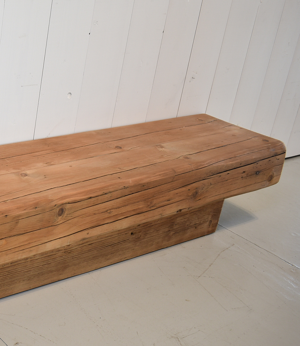TV furniture beam - robust solid beam wood - Oldwood - Oldwood - the ...
