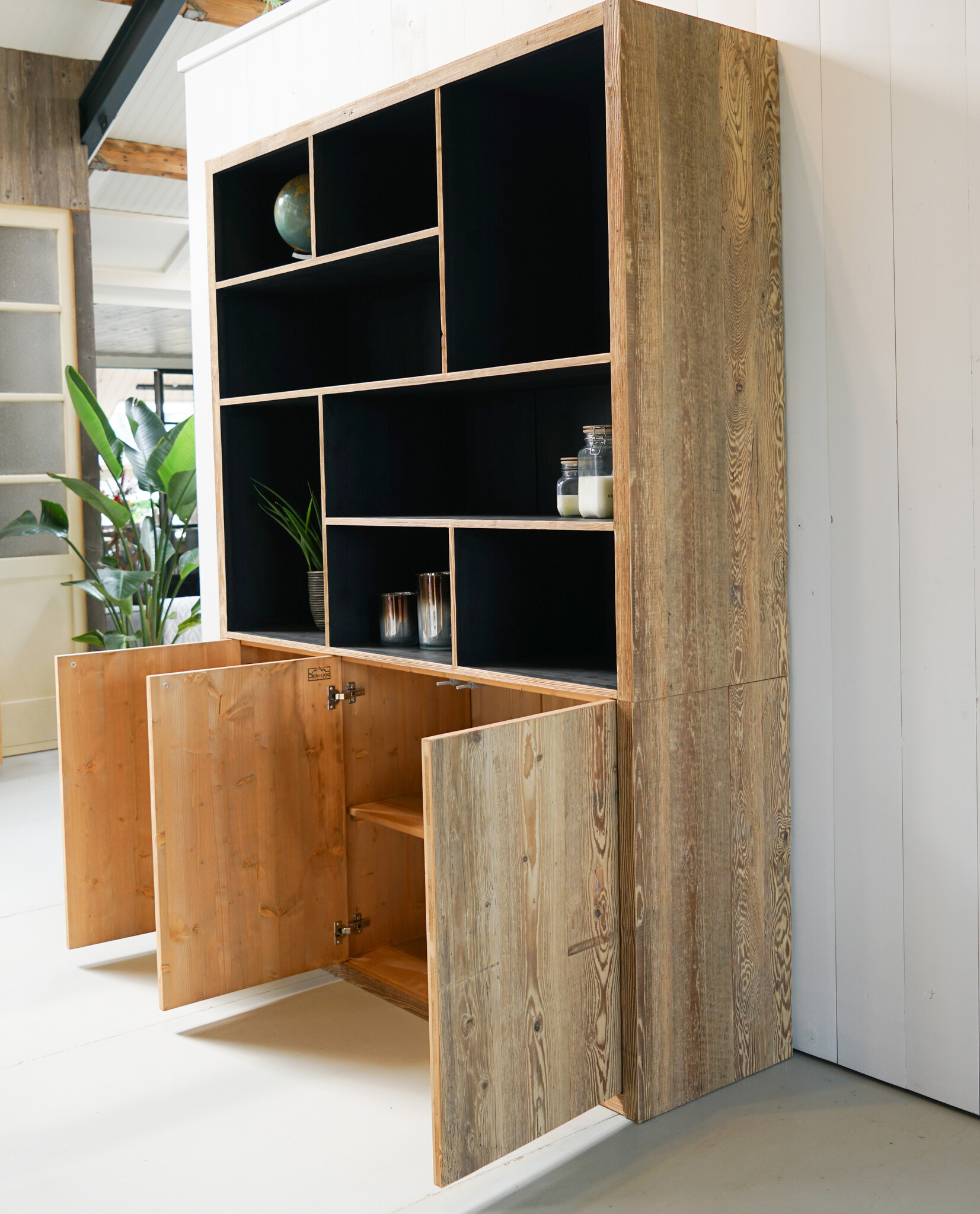 Tirol cupboard - Living room kitchen wall cupboard made of sustainable ...