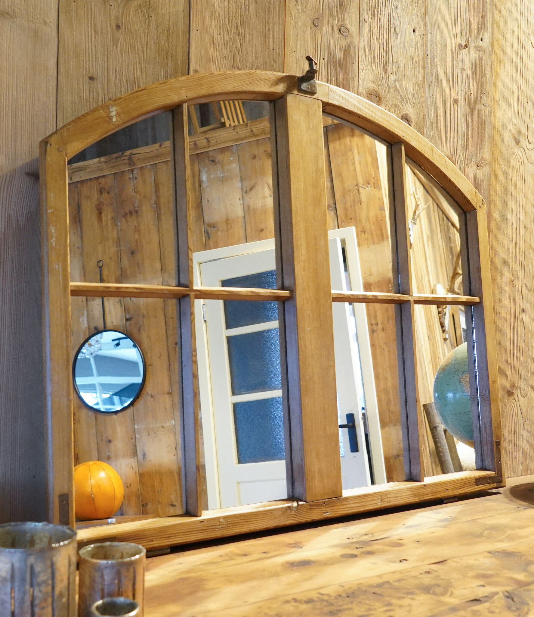 stable window mirror - Oldwood - the furniture store