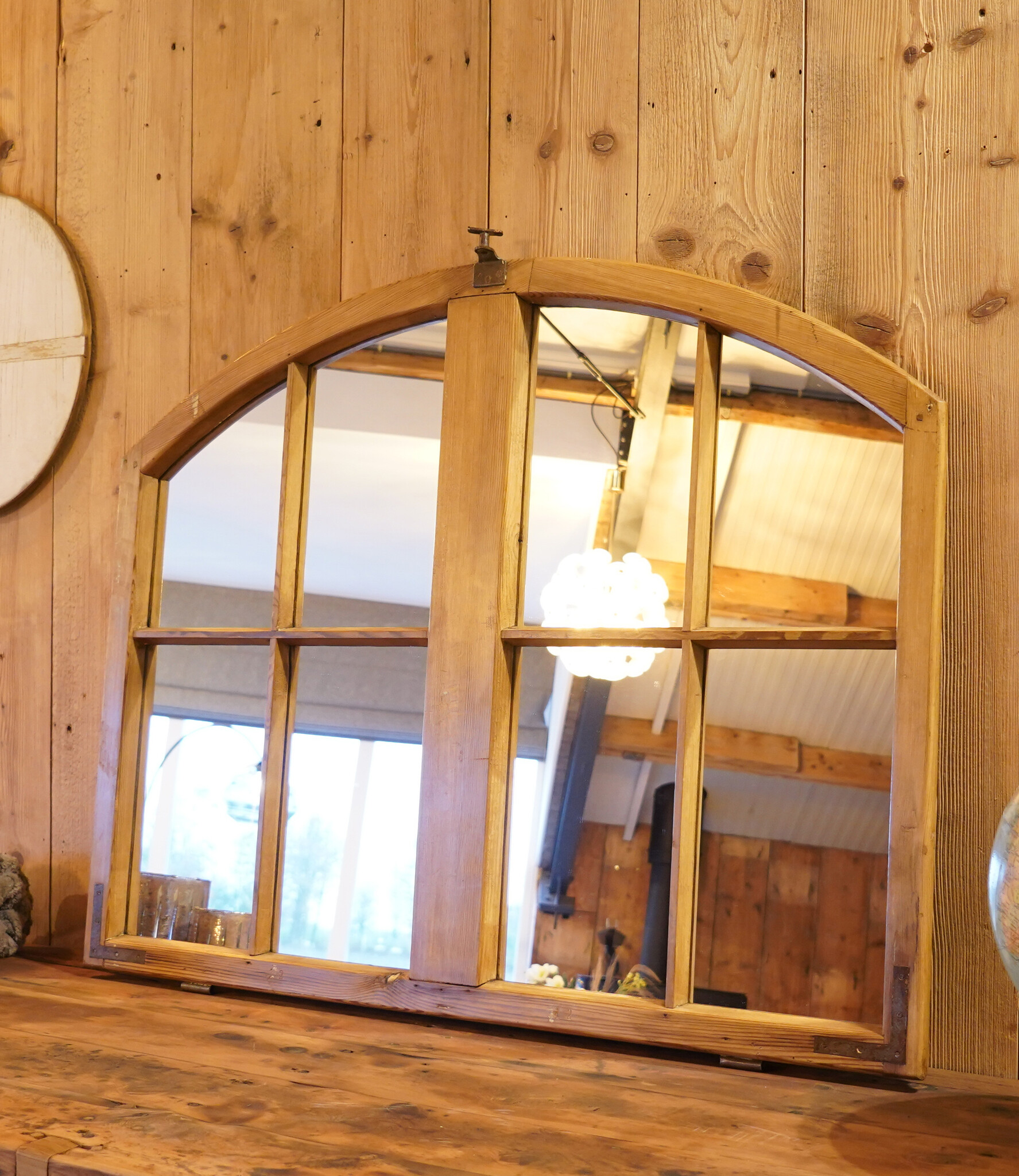 stable window mirror - Oldwood - the furniture store