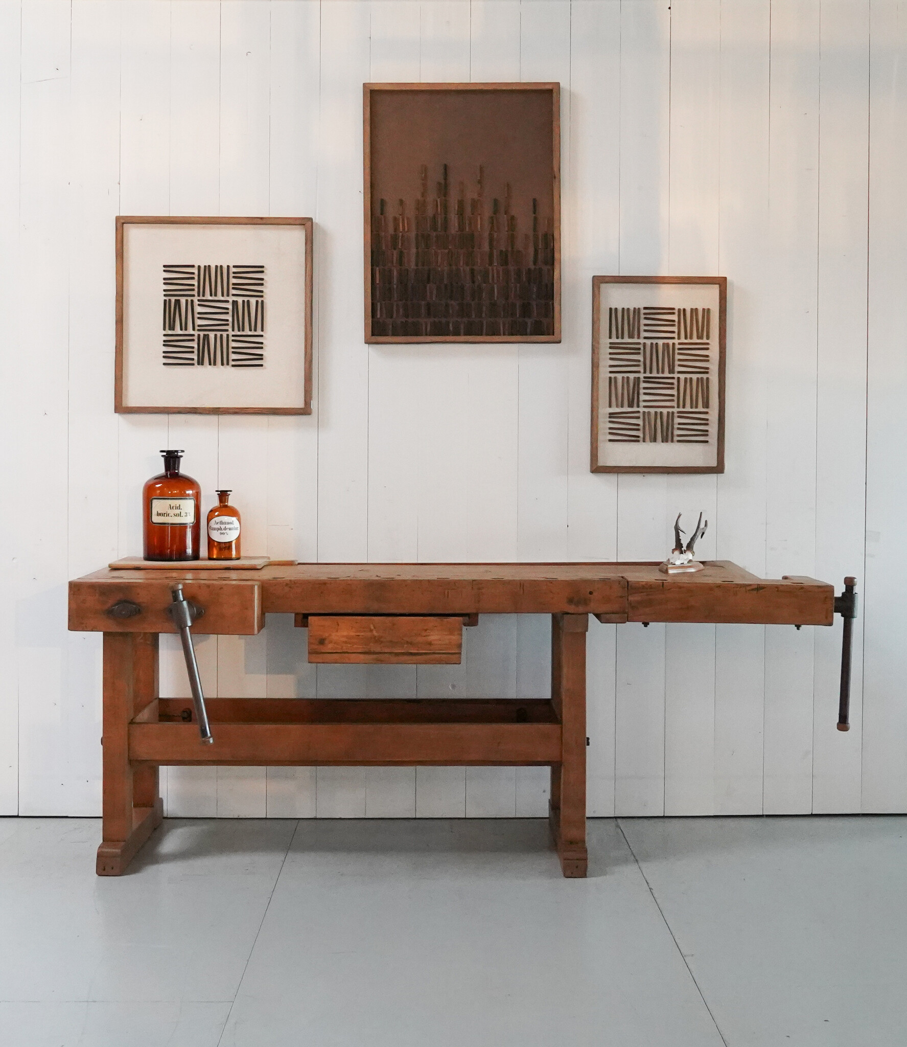 Wooden workbench by Ulmia Ott - Timmermans workbench - Oldwood - the ...