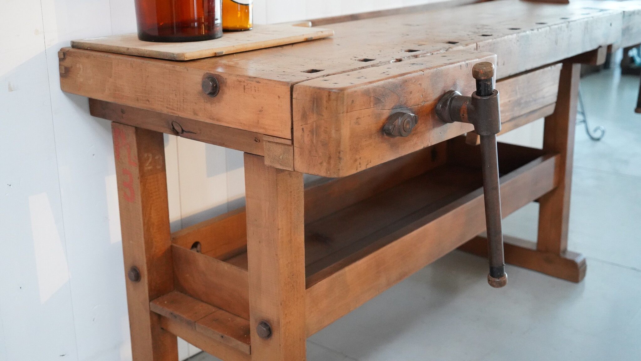 Wooden workbench by Ulmia Ott - Timmermans workbench - Oldwood - the ...
