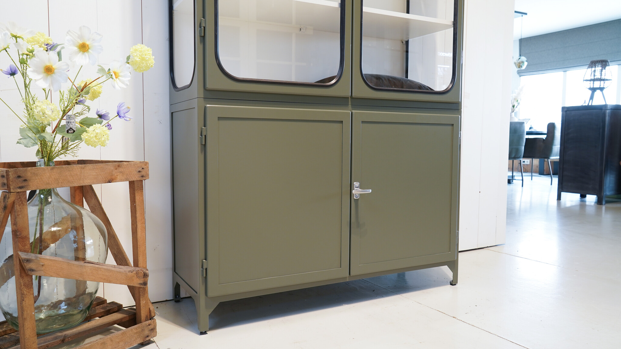 Metalen kast Delft - op maat gemaakt - iedere RAL kleur - Oldwood de ...