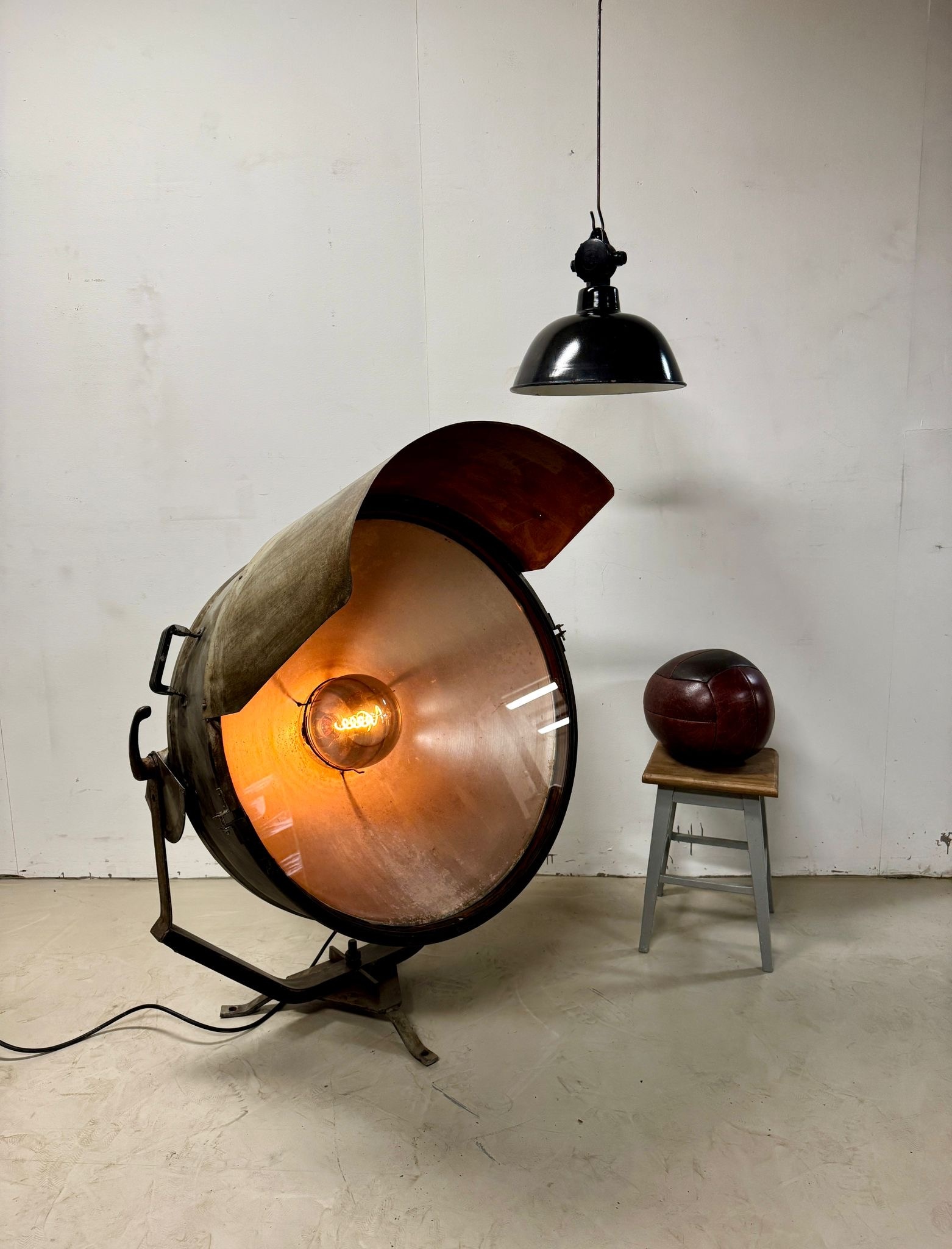 Vintage theater lamp | Industriële spot - Oldwood de Woonwinkel