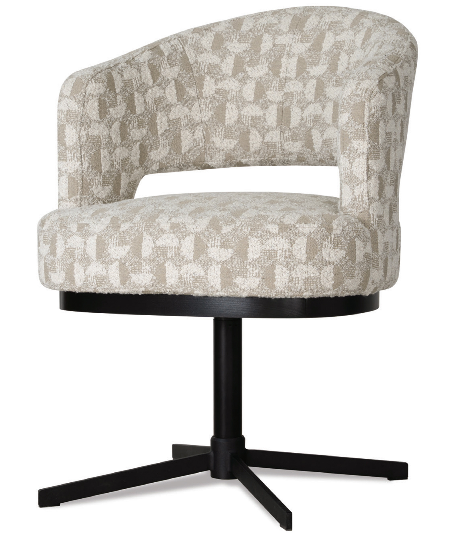 Alpine dining chair - luxurious swivel chair with armrests. - Oldwood ...