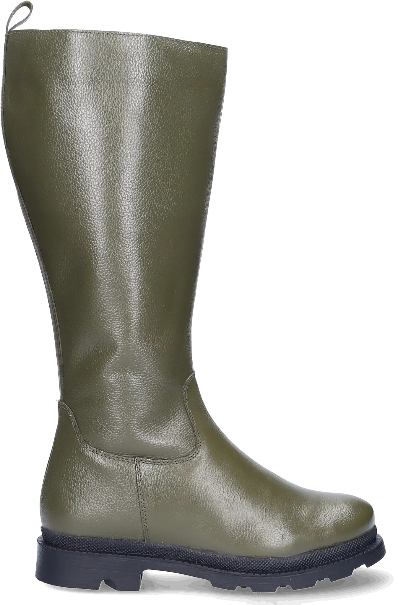 Morley - Green - Extra Wide Calf Boots - JJ Footwear US
