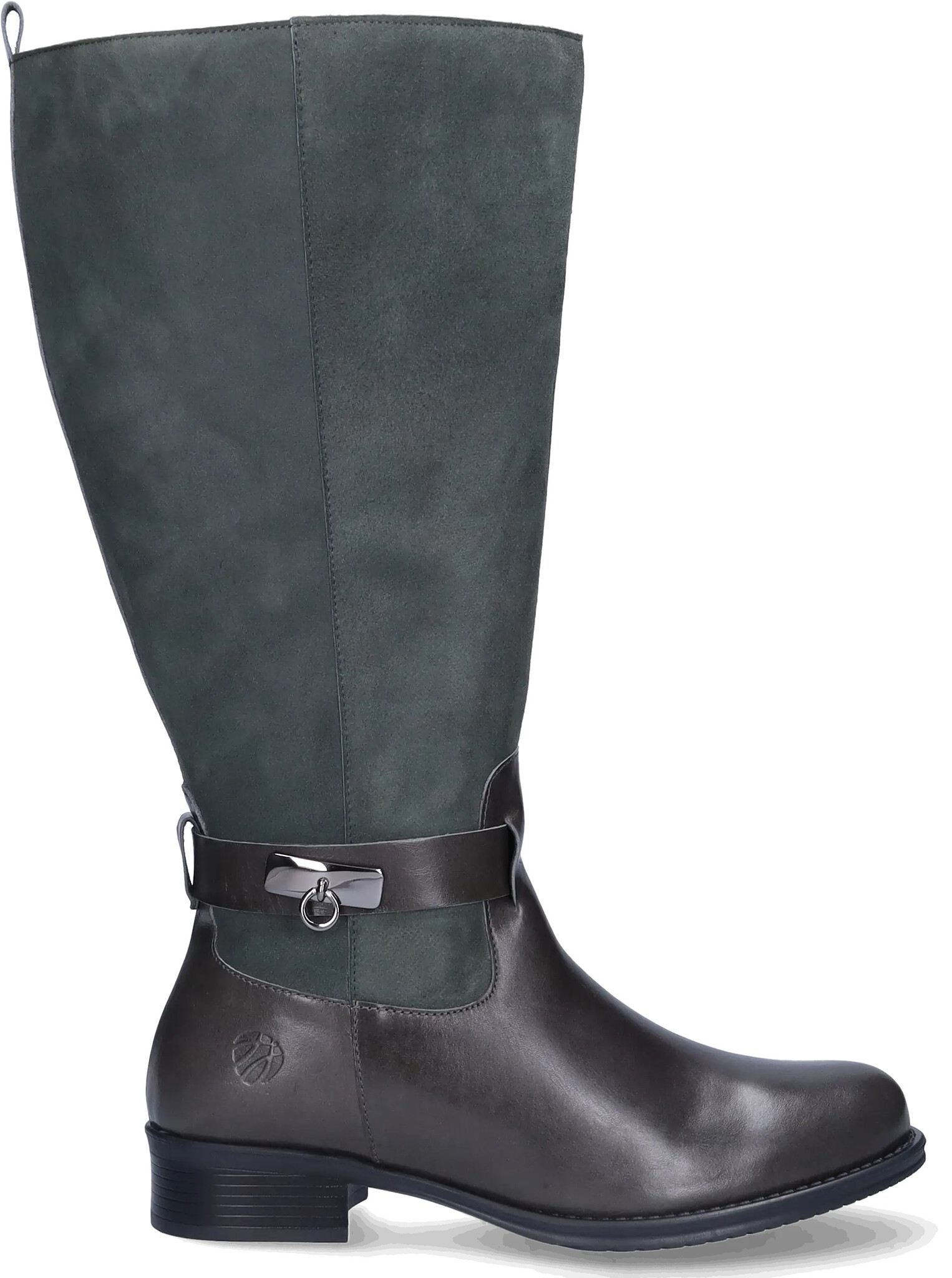 Cheddar - Green - Super Wide Calf Boots - JJ Footwear US