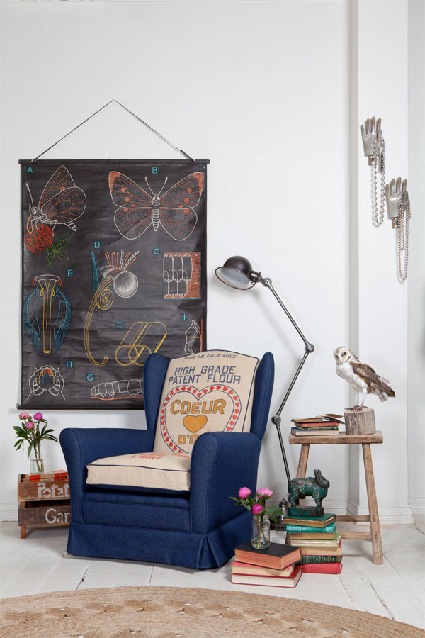 Inspiration - Attractive interior décor with mounted birds ...