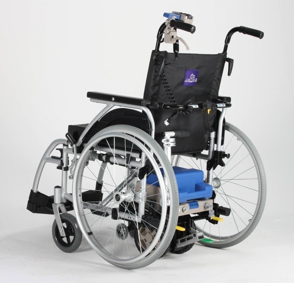 Excel Click & Go Compact II Rolstoel Duwhulp - Motion Mobility