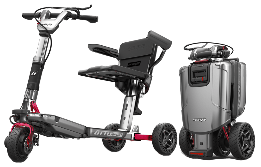 ATTO Sport - opvouwbare scootmobiel - Motion Mobility