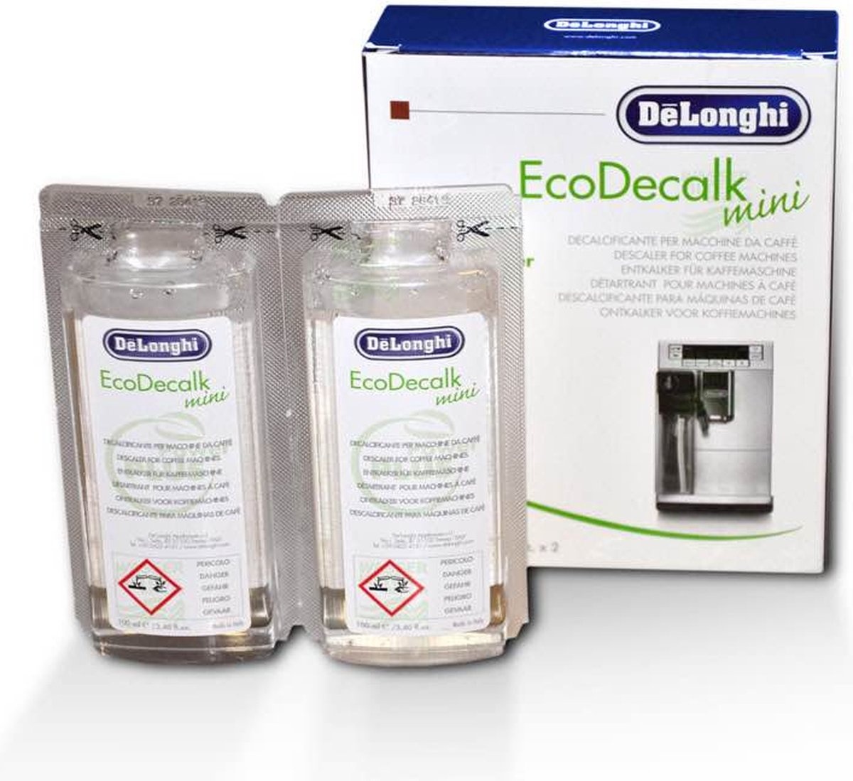 Delonghi ontkalker mini 2x 100ml - Lus