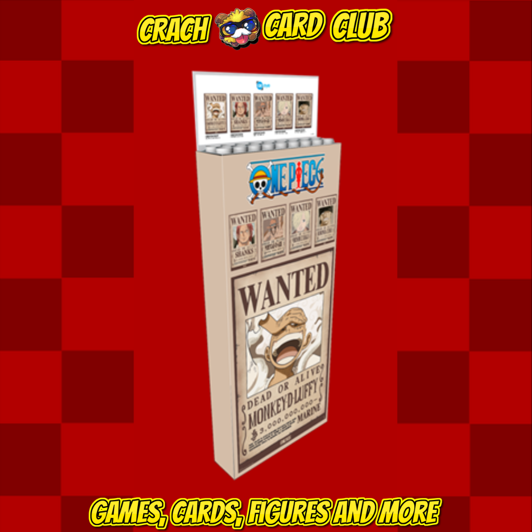 One Piece One Piece - Wanted Poster Display - Crach Card Club