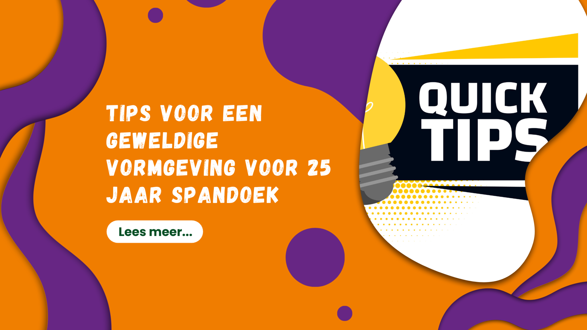 Tips voor een geweldig 25 jaar spandoek | Maak het feest compleet ...