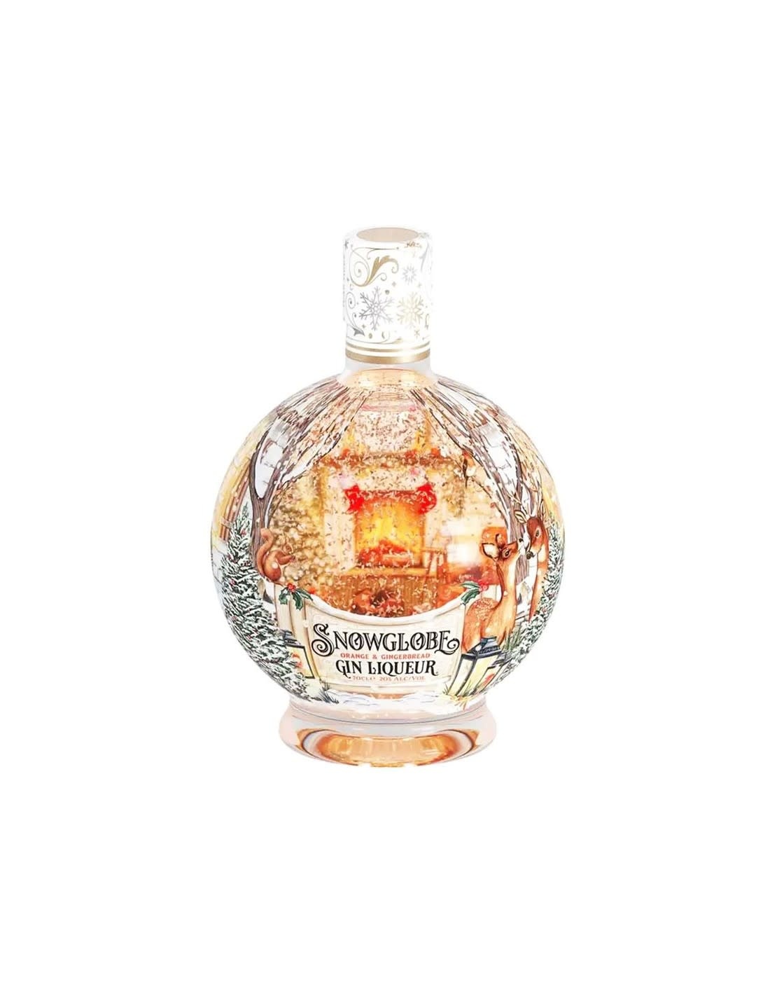 Snowglobe Orange & Gingerbread Gin Liqueur 70 cl - Slijterij d'r Bij