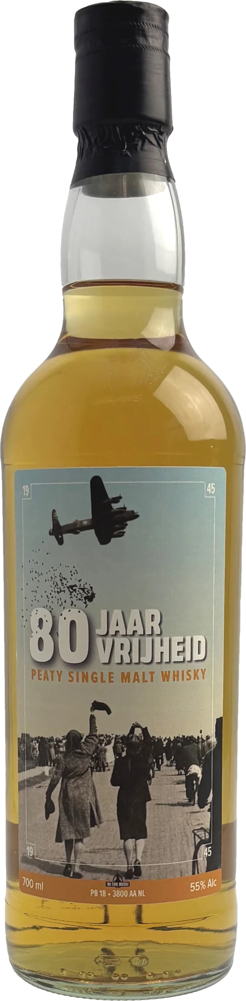 80 Jaar Vrijheid Single Malt Whisky 70 cl - Slijterij d'r Bij