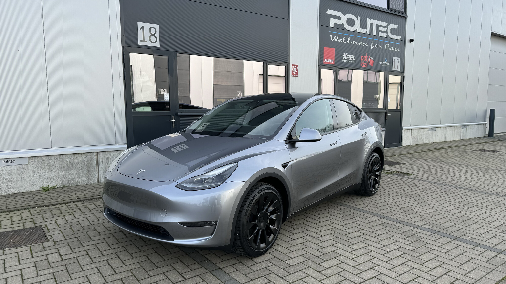 Protection Tesla Model Y avec PPF Xpel - Covering Xpel Ultimate Plus ...