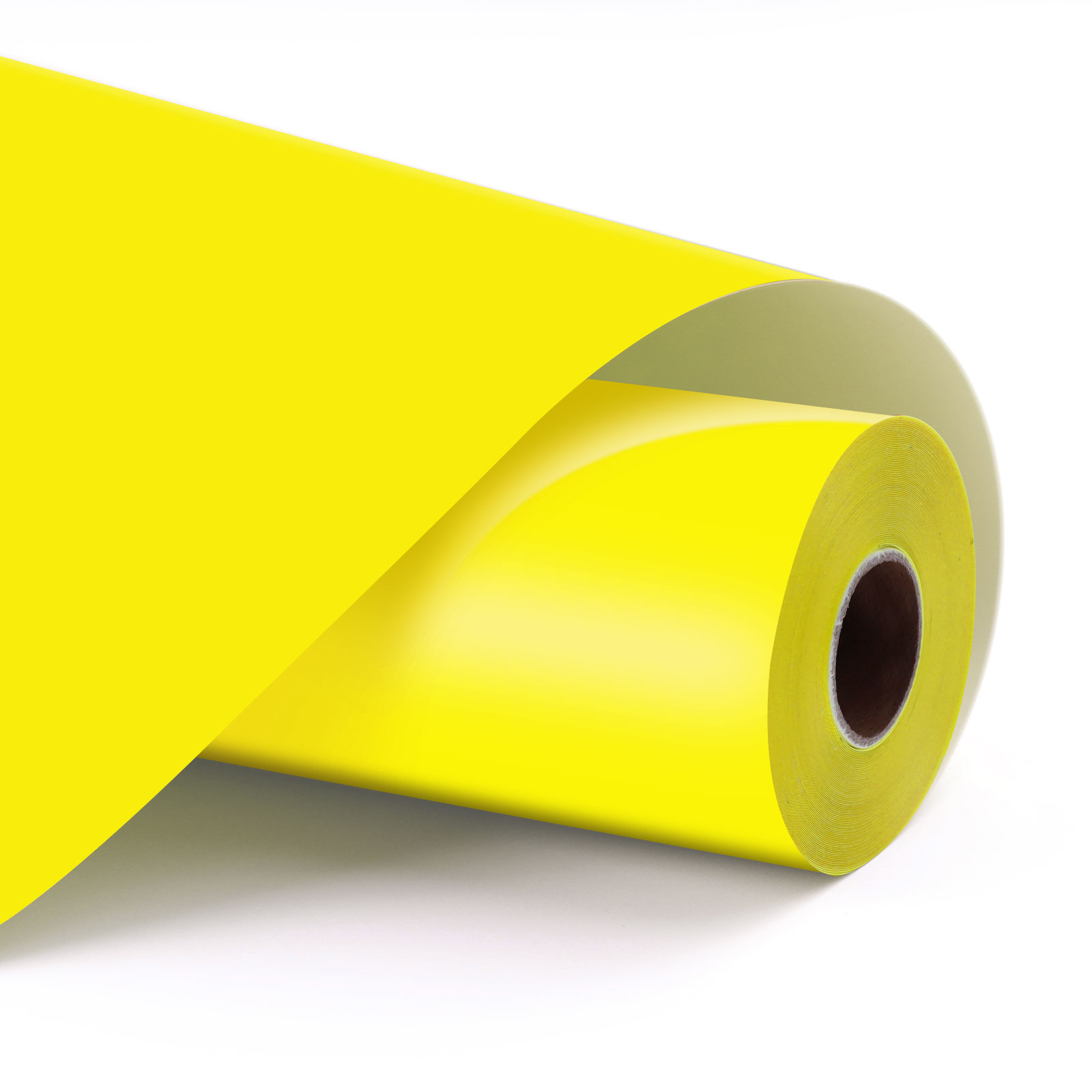 Permanent Adhesive Vinyl Matte - Lemon Yellow - 30.5 x 180 cm - LOKLiK ...
