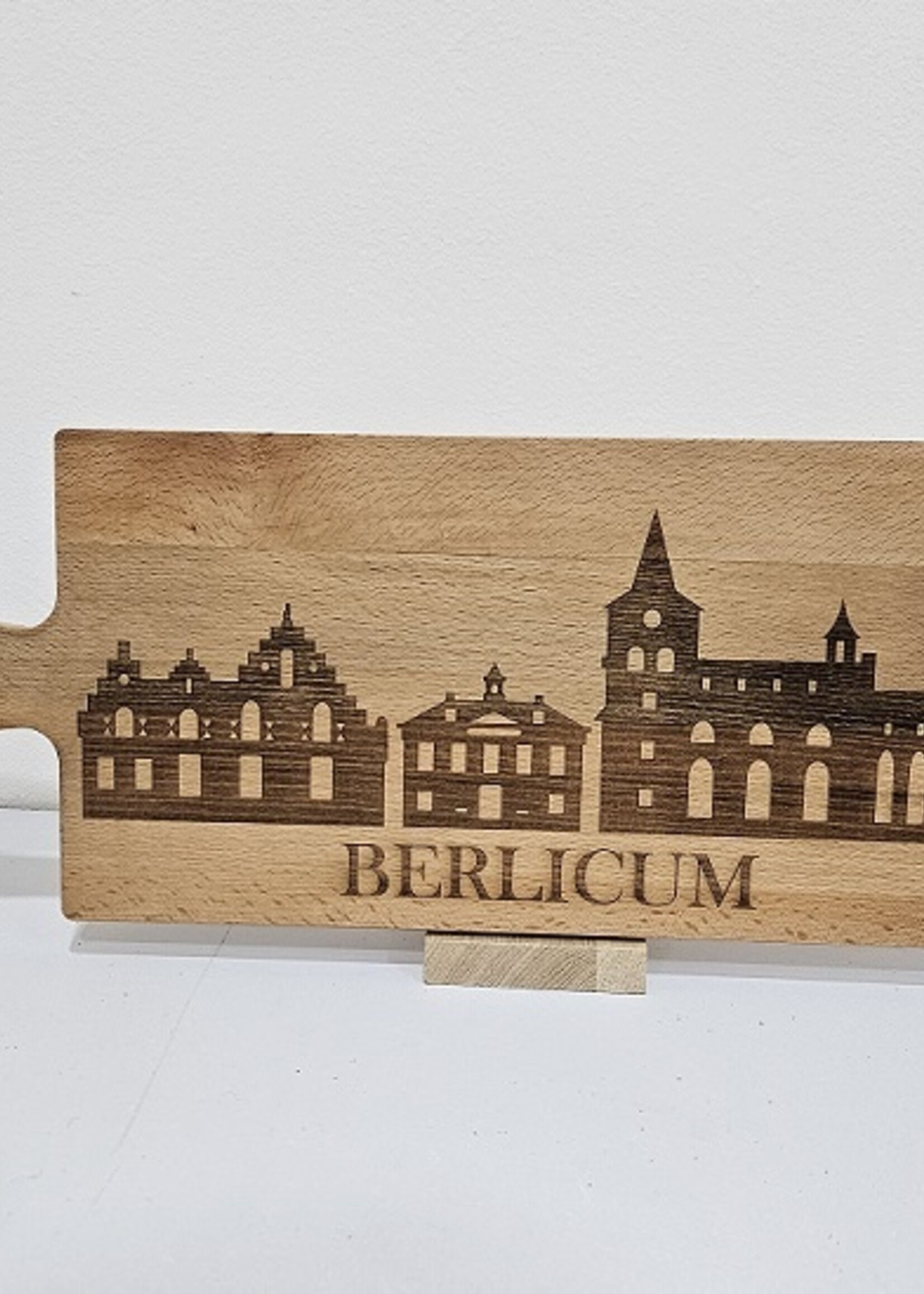 Borrelplank skyline Berlicum - Bijlien, voor leuke borrelplanken en meer