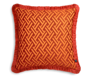 EICHHOLTZ pillow ‘Doris' - L - Orange - Wilhelmina Designs USA