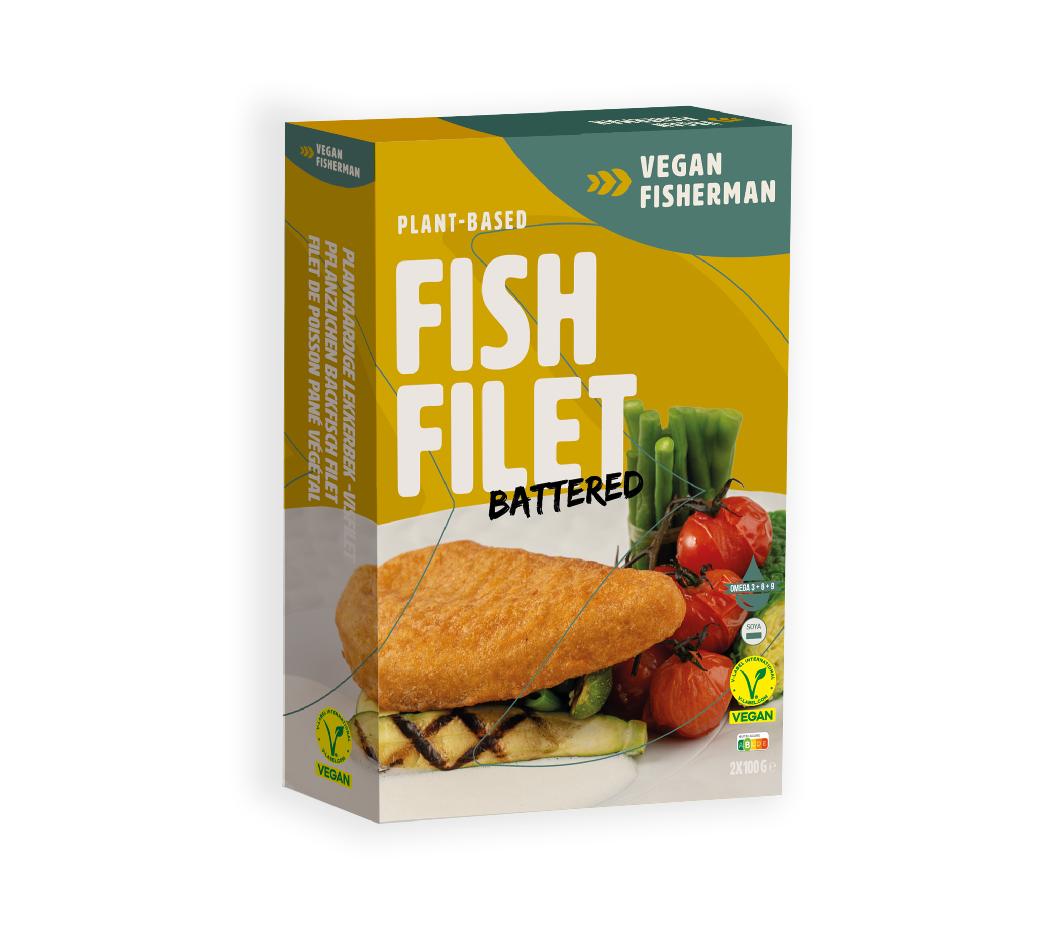 Vegan Fisherman Fish Filet | 100% plant-based fish substitute
