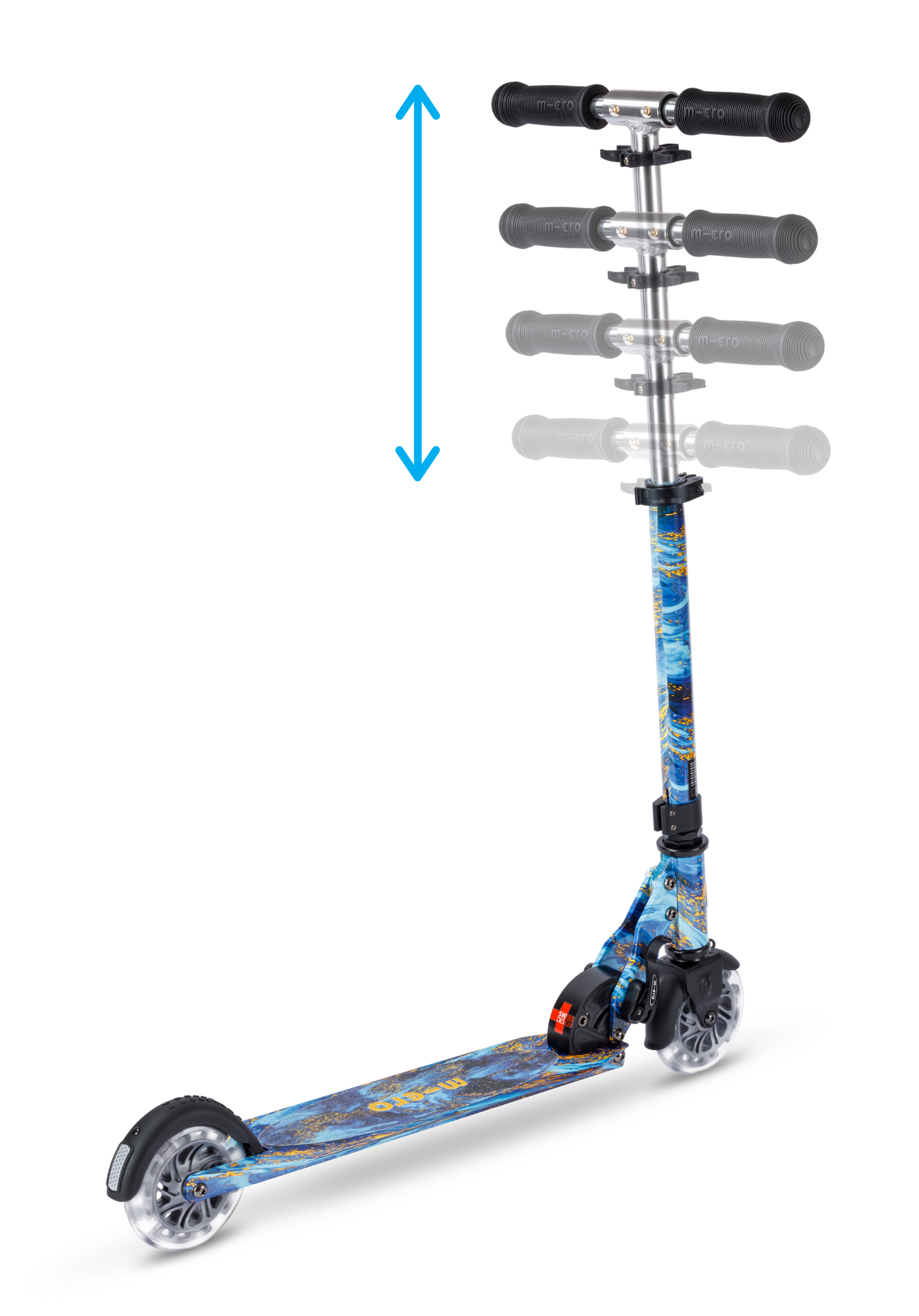 Trottinette pliable Micro Sprite Collection d'Art | Livraison gratuite ...