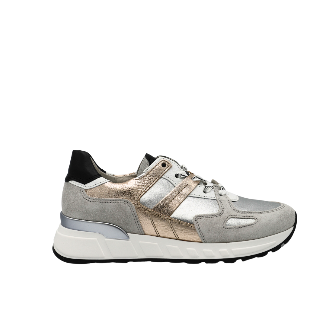 Gabor Metallic Sneaker H Breedte - Schoenen De Smedt