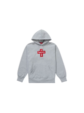 Supreme Supreme Cross Box Logo Hooded Sweatshirt Heather Grey - Supreme Supreme Cross Box Logo Hooded Sweatshirt Heather Grey -