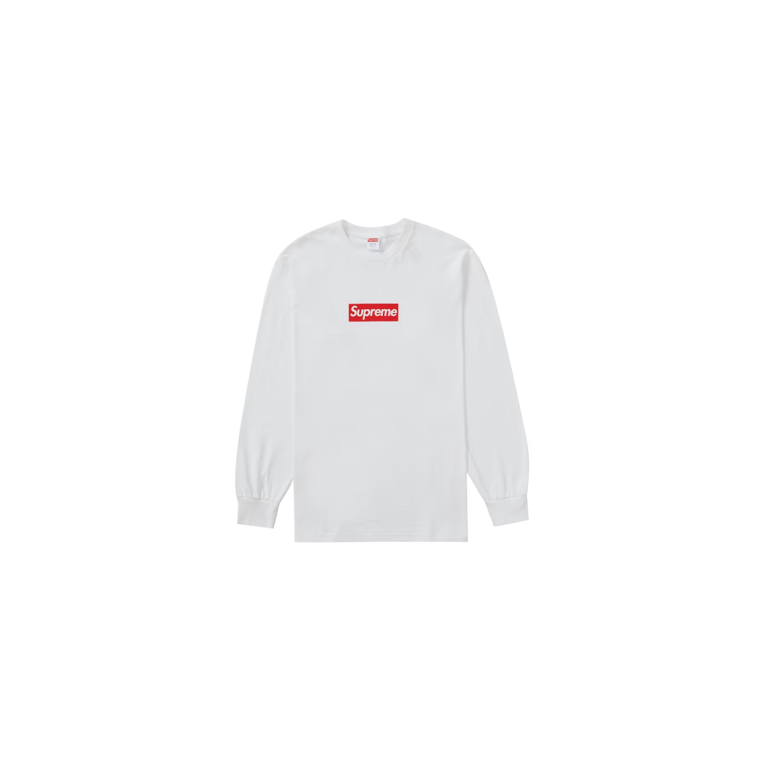Supreme Supreme Box Logo L/S Tee White