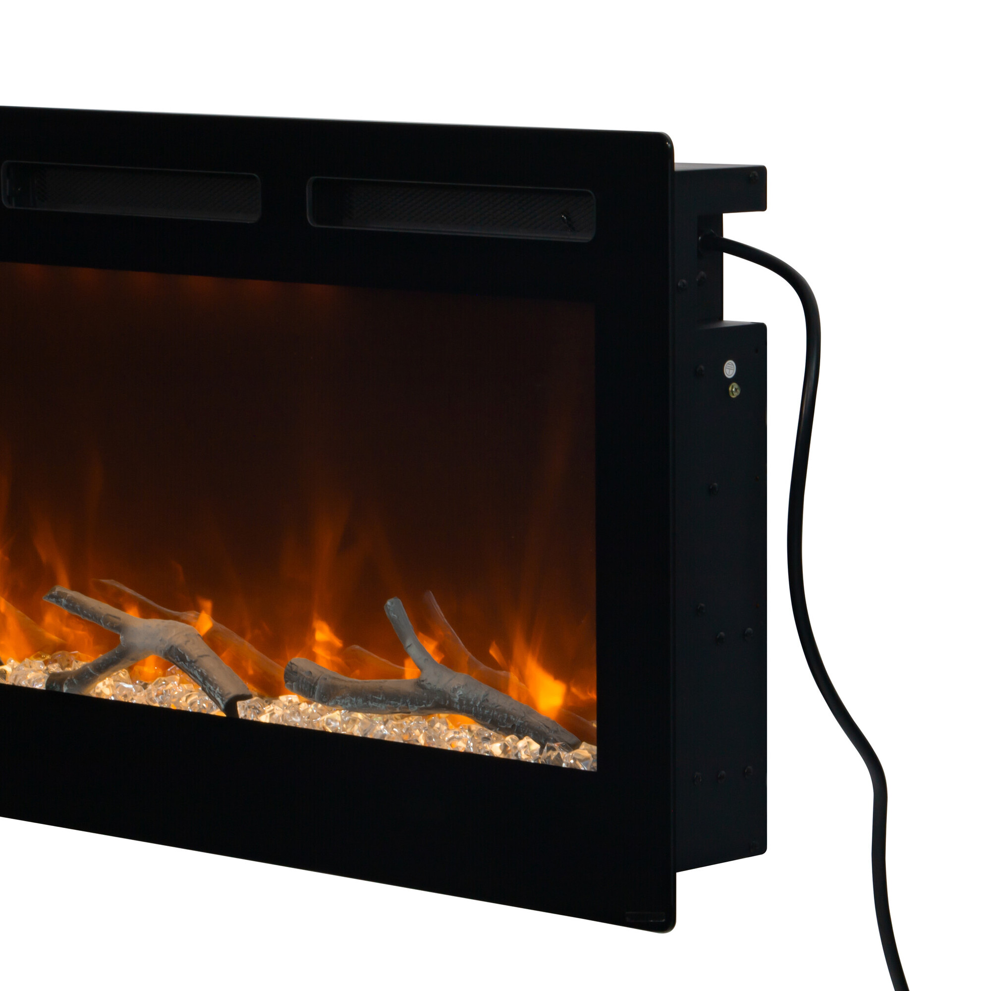 Paris - 183 CM INBOUW Elektrische Sfeerhaard MET VERWARMING + WIFI + A ...