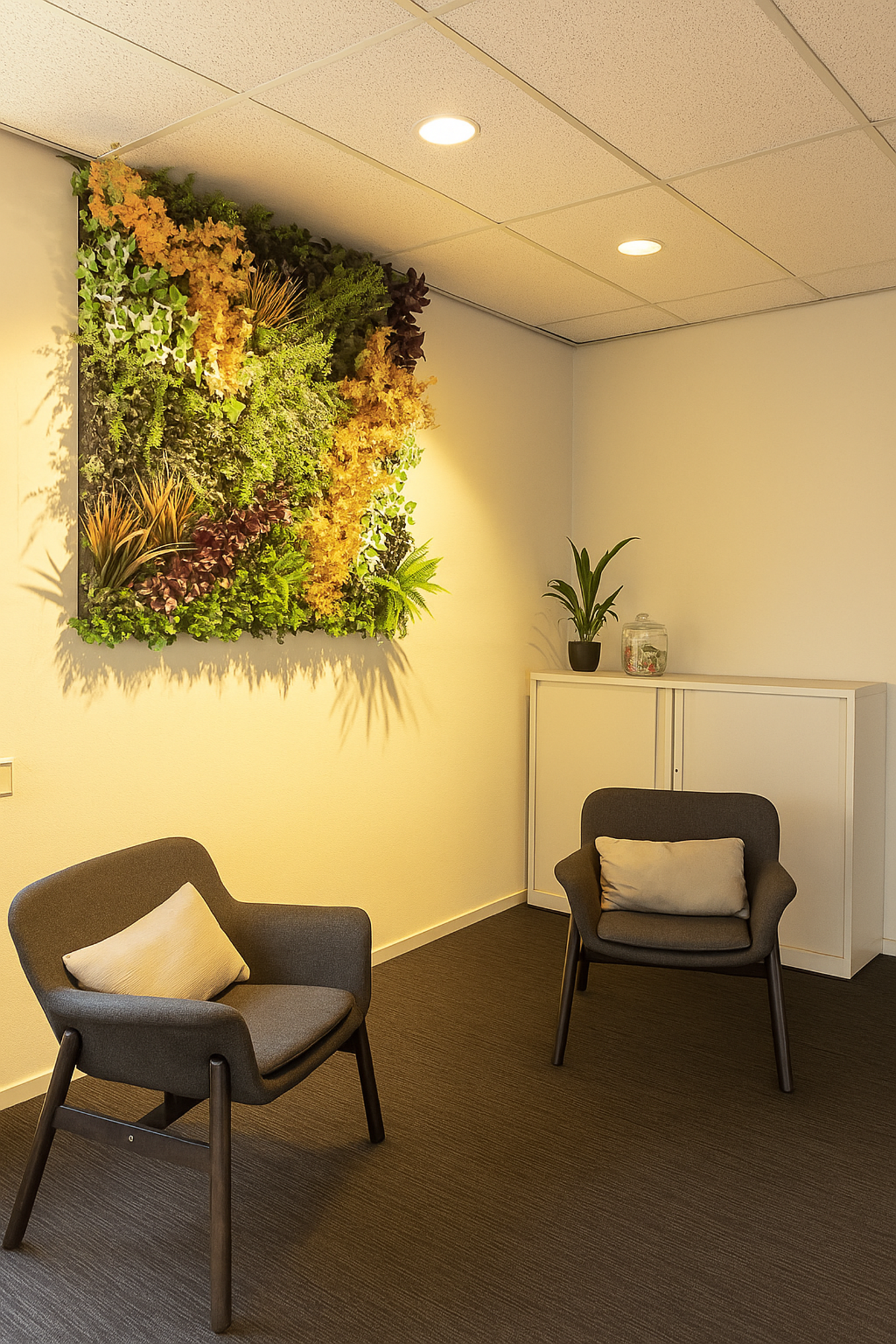 OPPIO Moss Panel - RIO NEGRO - 100x100 cm | Akupanel-outlet