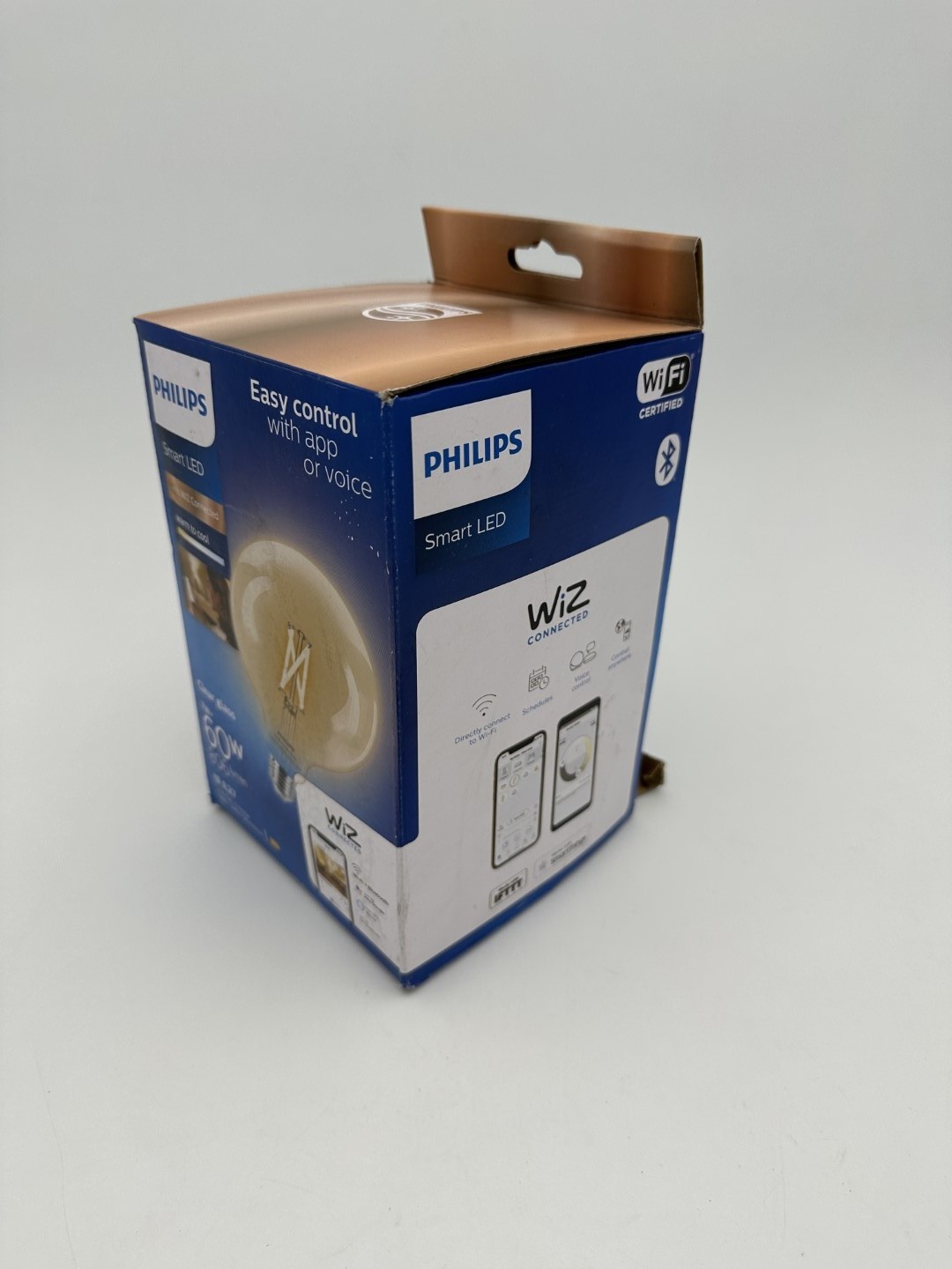 Philips WiZ Filament Lamp E27 7W 806 Lumen LED - Second Go Electro