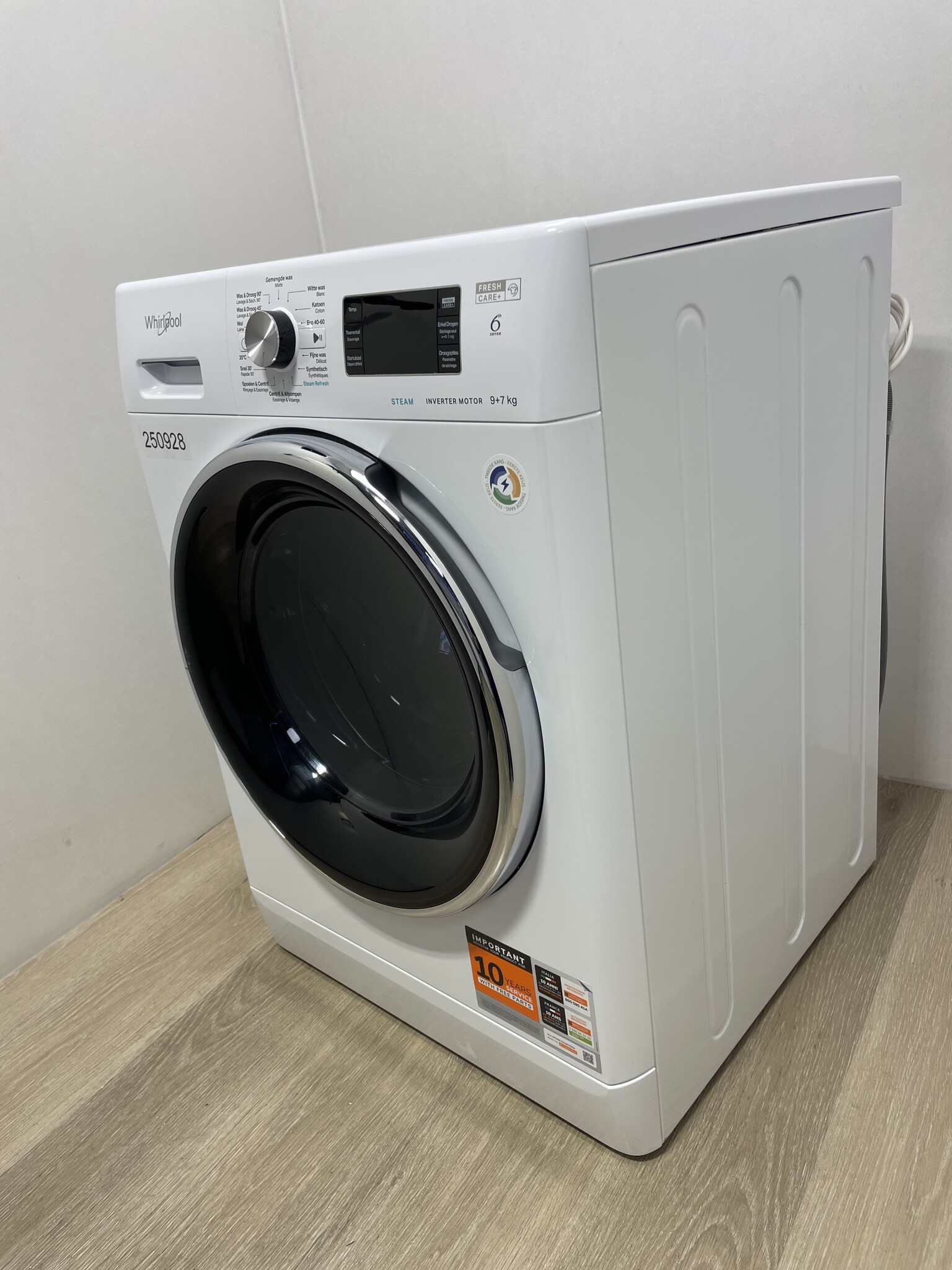 Whirlpool Was/droog Combinatie FFWDB 976258E BCV BE 9/7 kg - Second Go ...