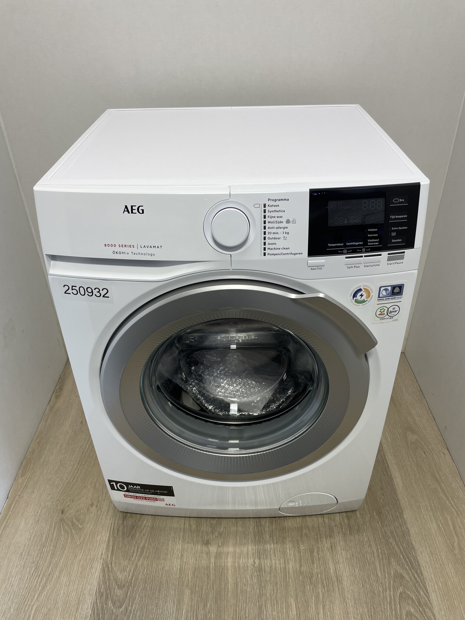AEG 8000 SERIES Wasmachine (L6FBKOLN) 8 kg - Second Go Electro