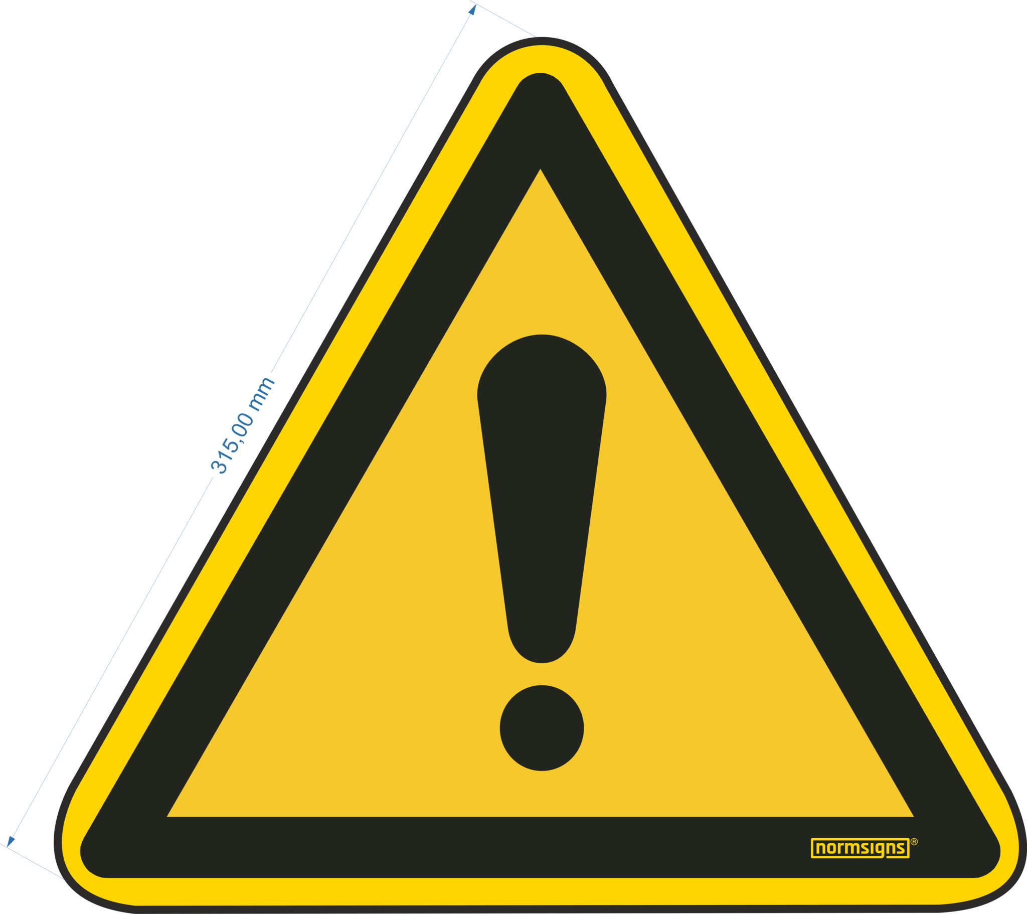 Pictogramme de danger - Différentes tailles et matériaux disponibles ...