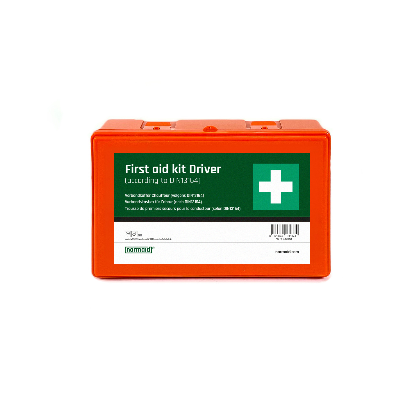 First aid kit driver DIN13164 complete - Senska - Senska