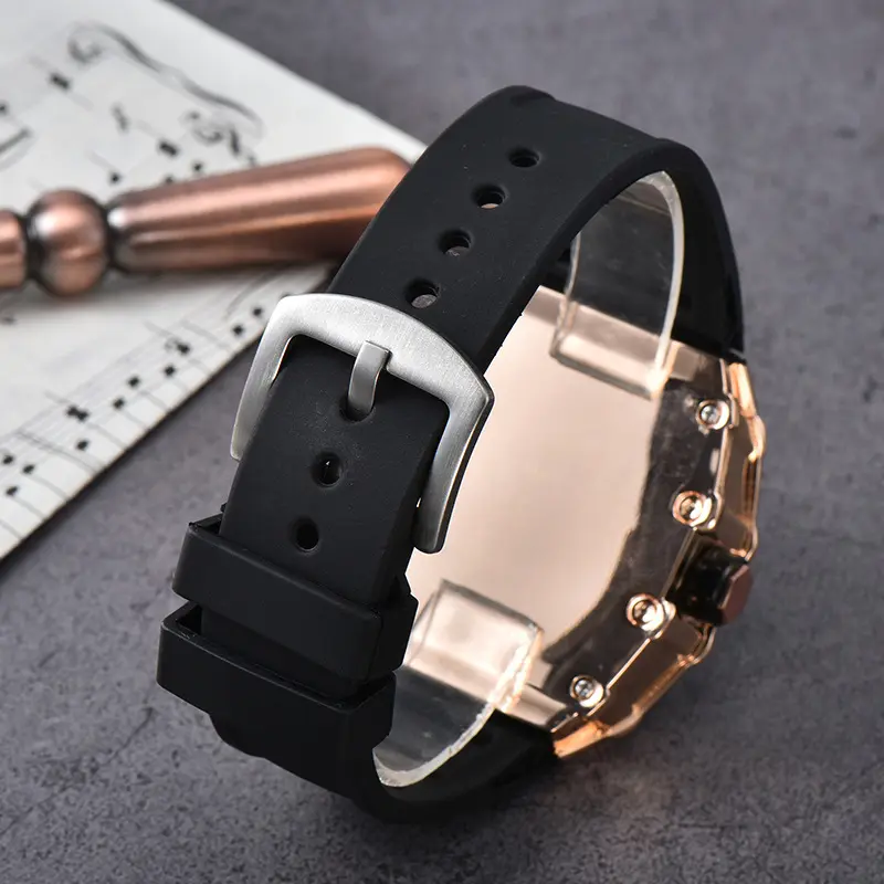 Heren Skelet Dial Rosé - Mpariz Arganolie