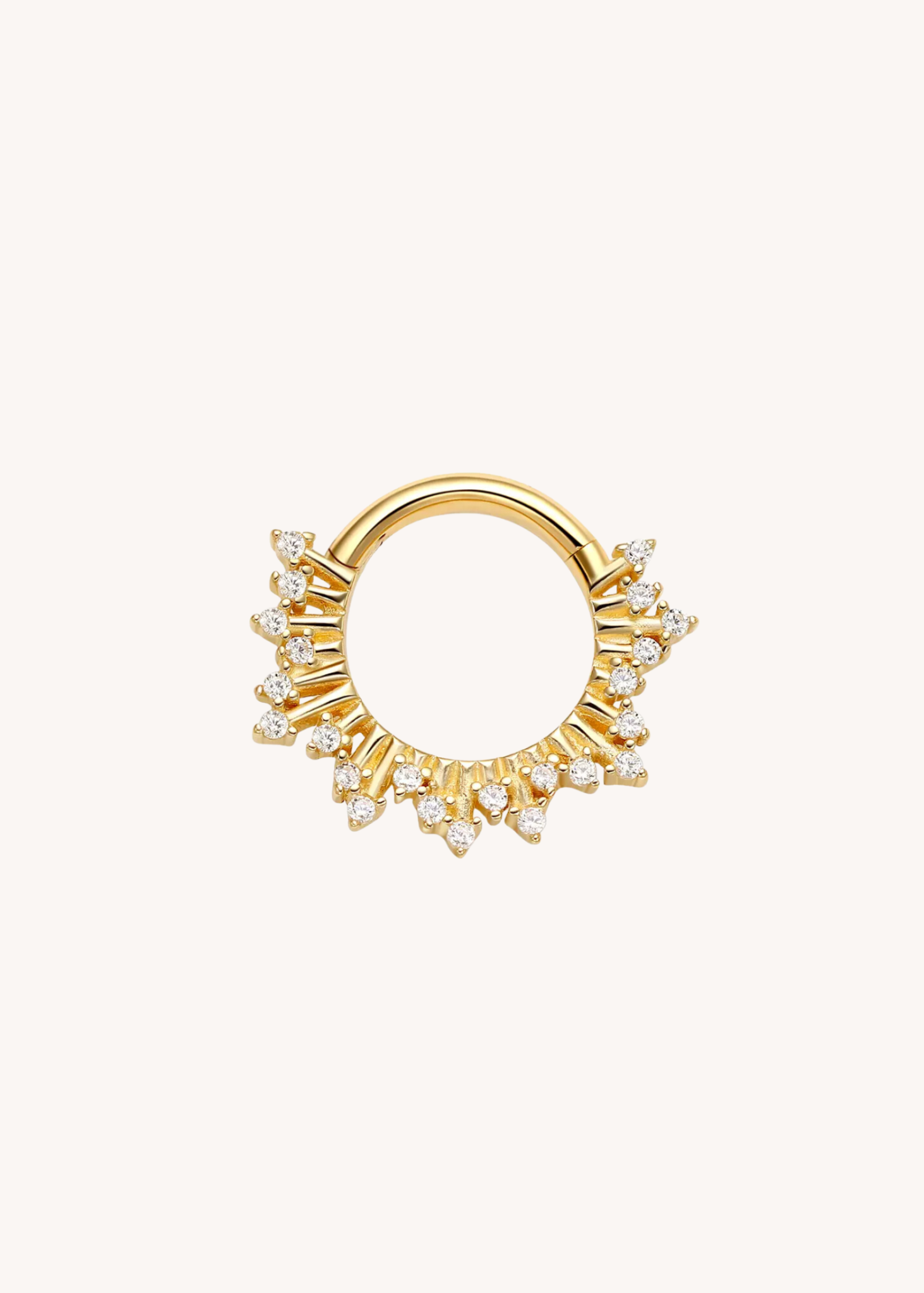 14K Solid Gold Click Ring You’re A Star - Dear Diary Tattoo