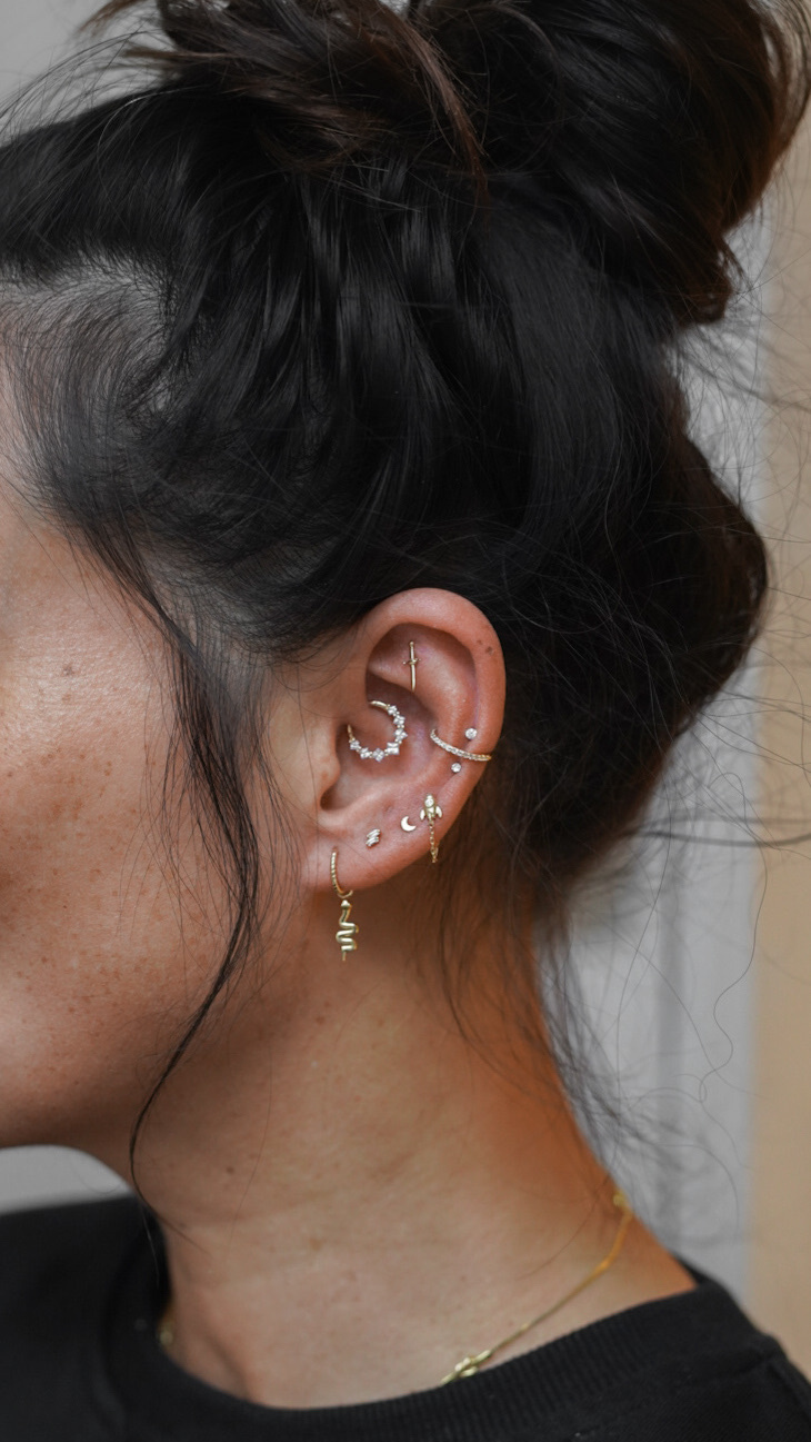 14K Massief Goud Chain Rocket Scientist - Dear Diary Tattoo