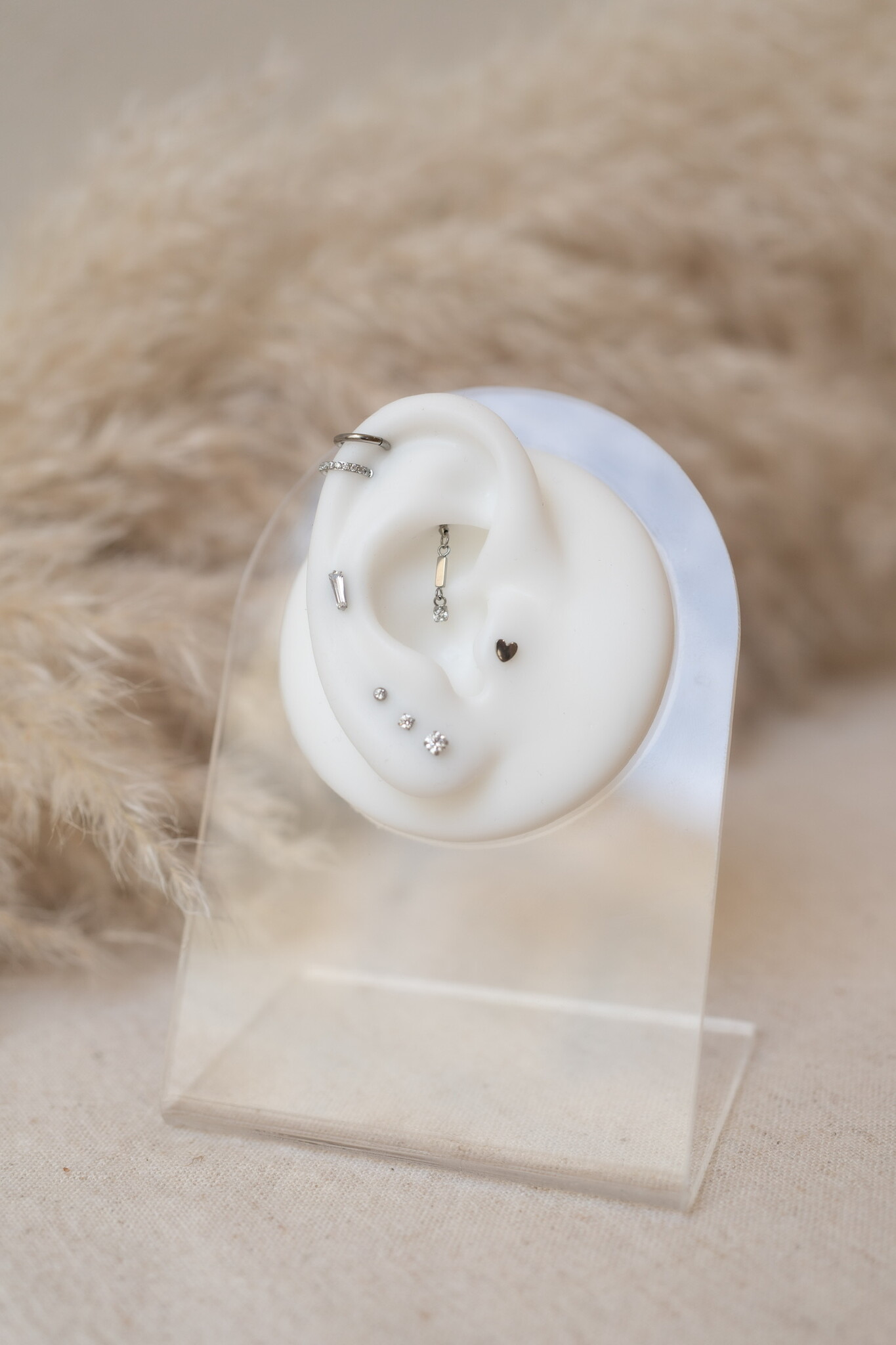 Dear Diary Tattoo | Simple Sally Click Ring Titanium - Dear Diary Tattoo