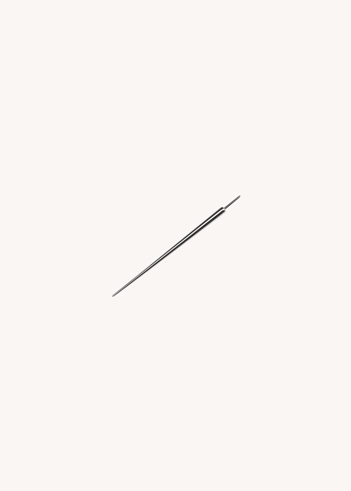 Dear Diary Titanium Insertion Pin - Dear Diary Tattoo